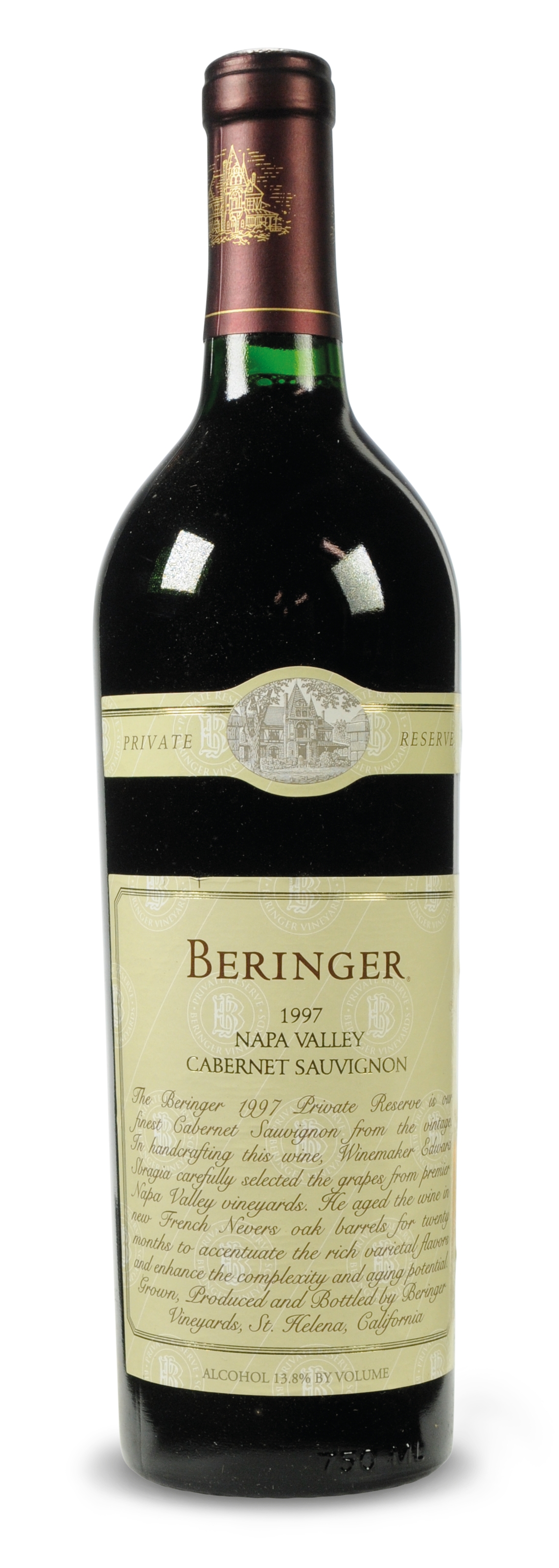 Beringer, Private Reserve, Cabernet Sauvignon--Vertical, Napa Valley ...