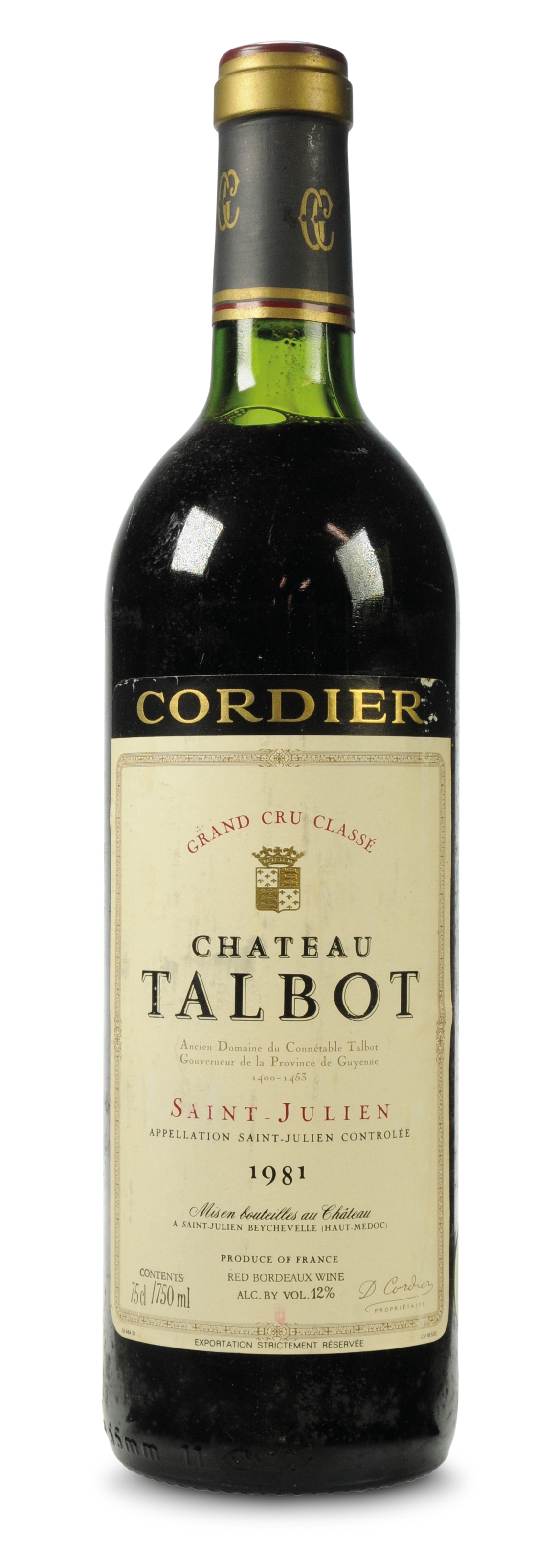 Château Talbot 1981, Saint-Julien, 4ème cru classé | Christie’s