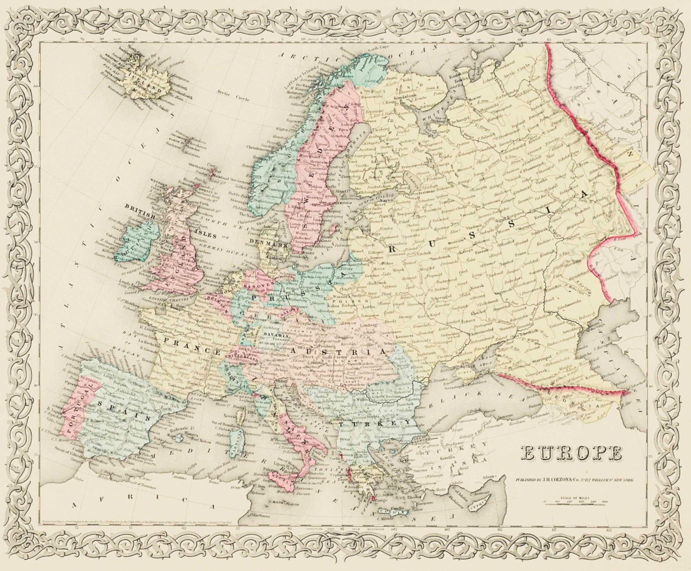 [19th CENTURY EUROPE]. A group of approximately 91 19th century maps of ...