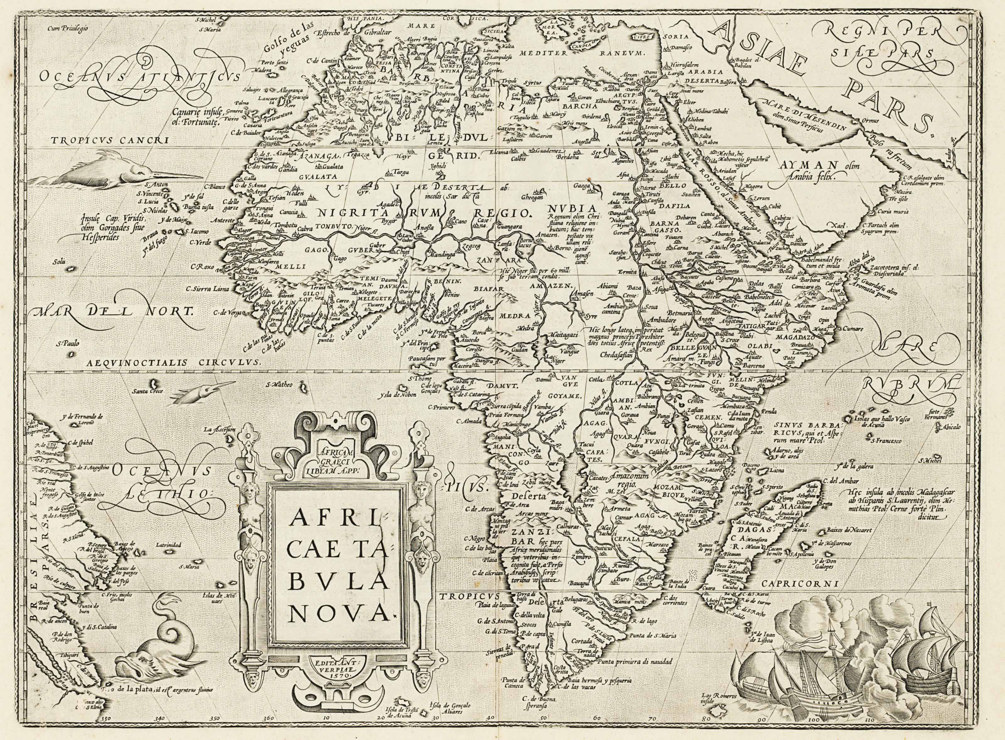 1747 maps of africa