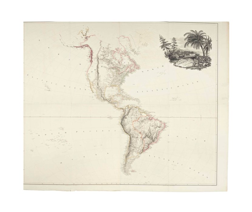 ARROWSMITH, Aaron (1750-1823). Map of America. London: Arrowsmith, 1804 ...