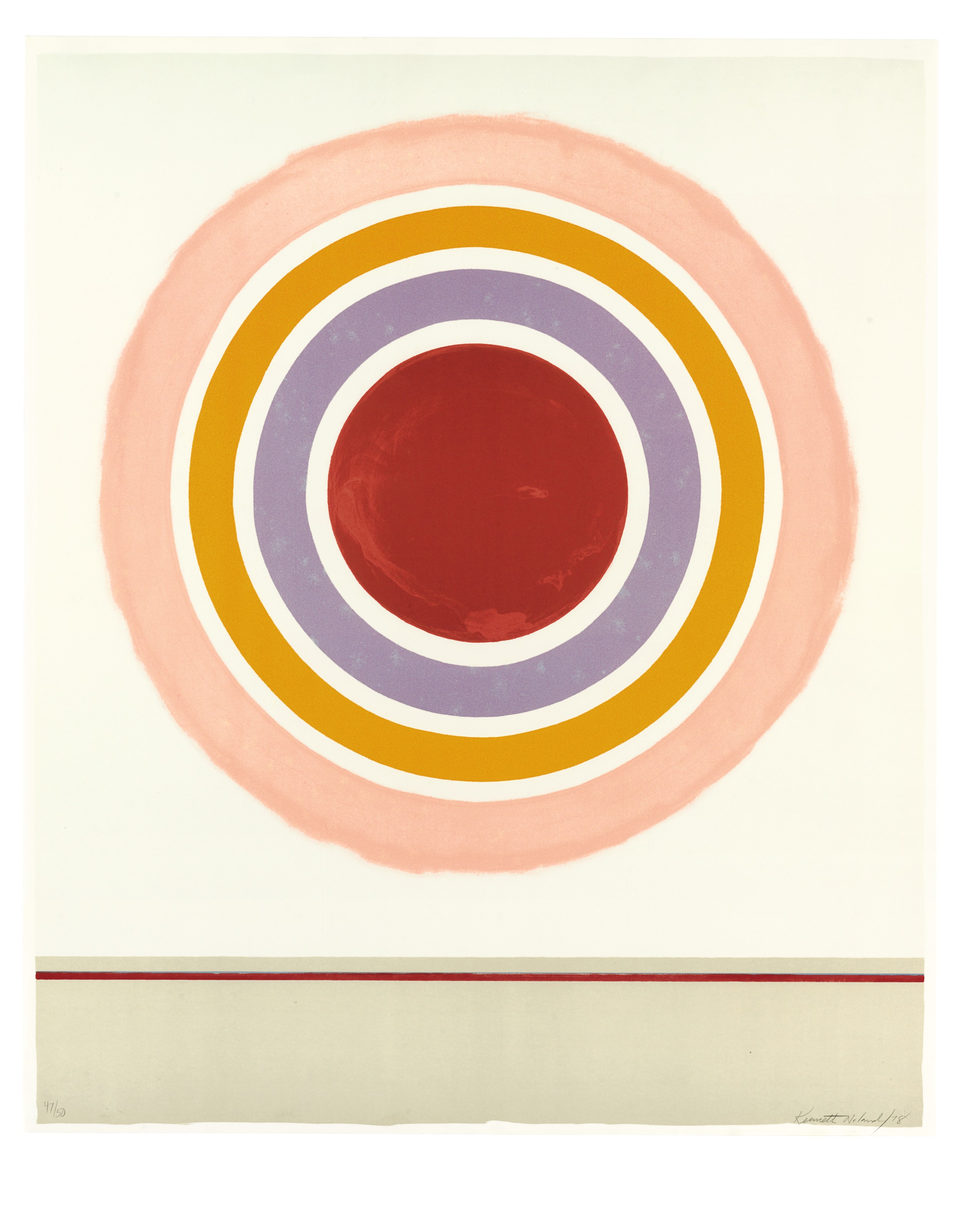 KENNETH NOLAND (1924-2010)