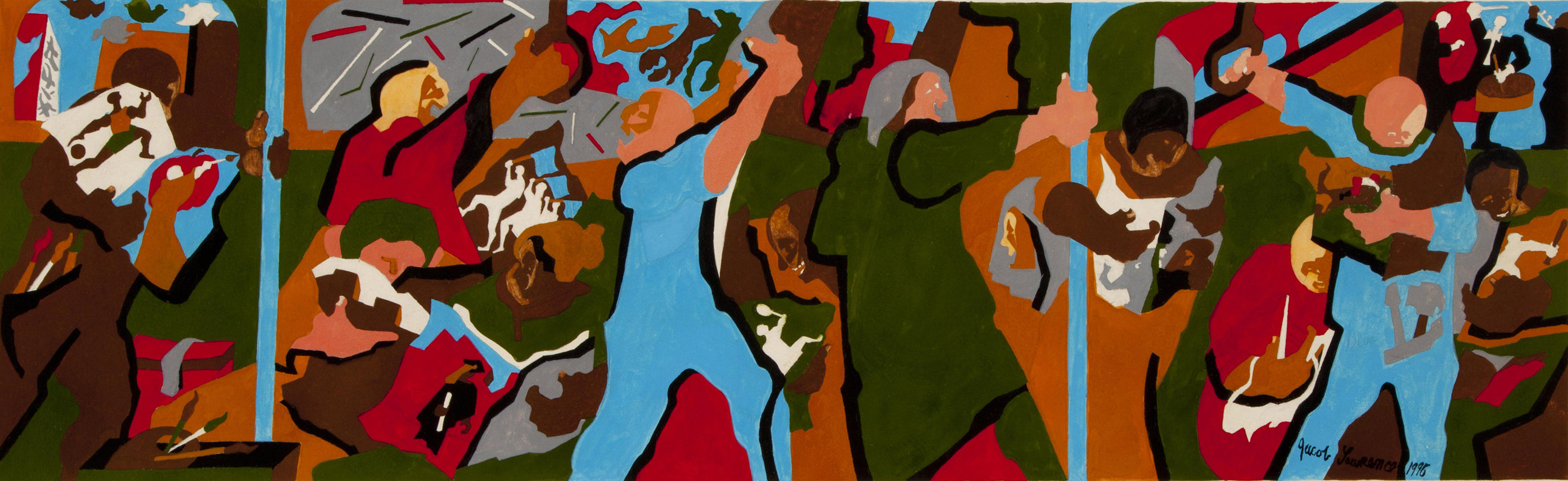 New York in Transit I, Jacob Lawrence (1917-2000) | Christie’s