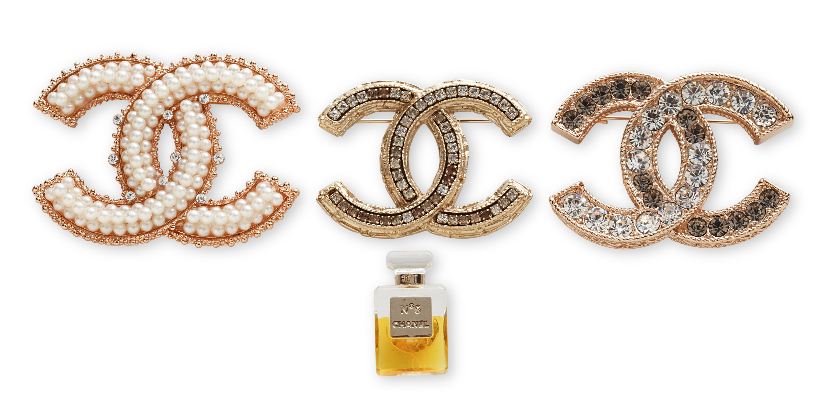 A SET OF FOUR PINS, CHANEL | Christie’s