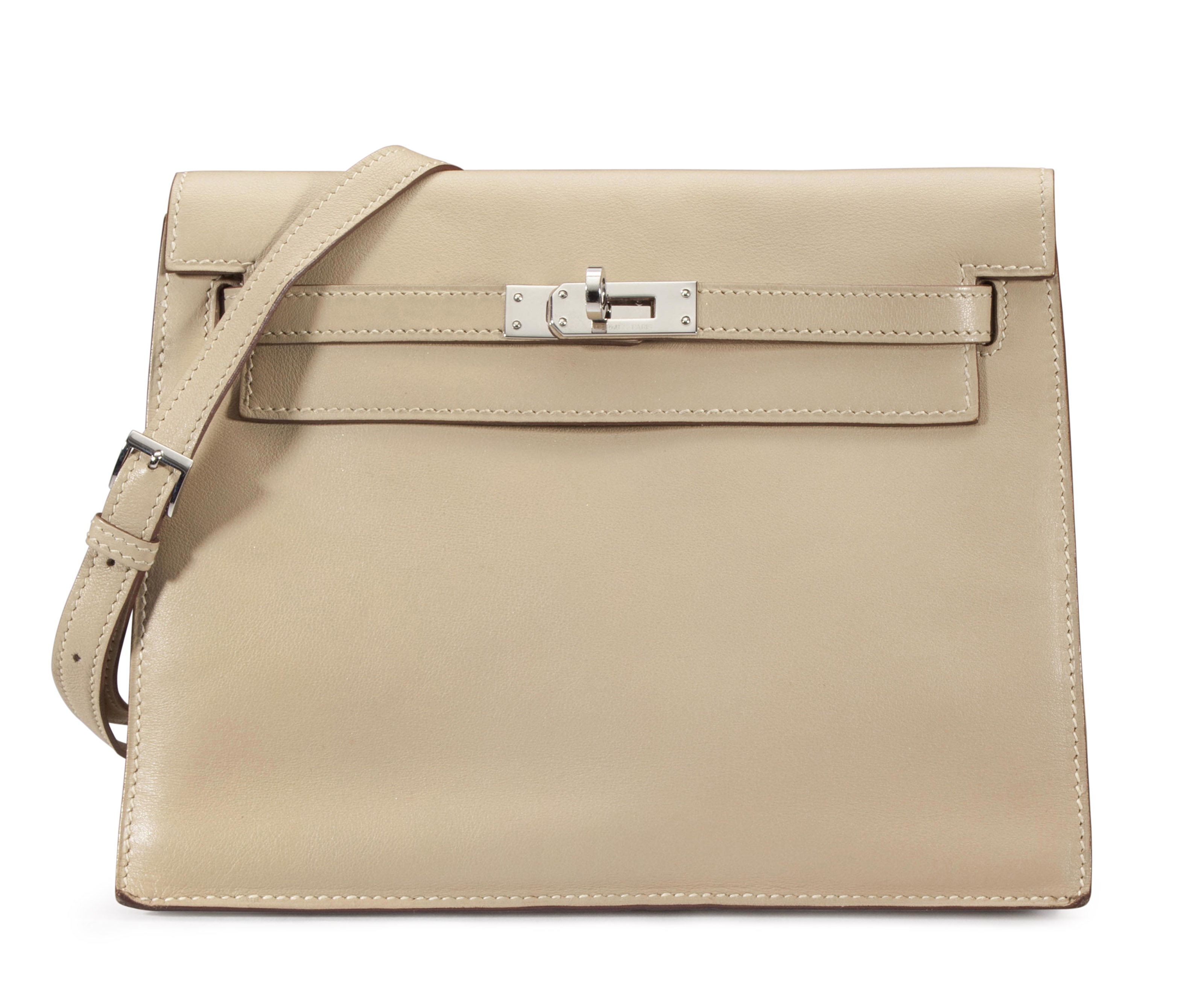 A PARCHMENT SWIFT LEATHER KELLY DANSE BAG, HERMÈS, 2008 | Christie’s
