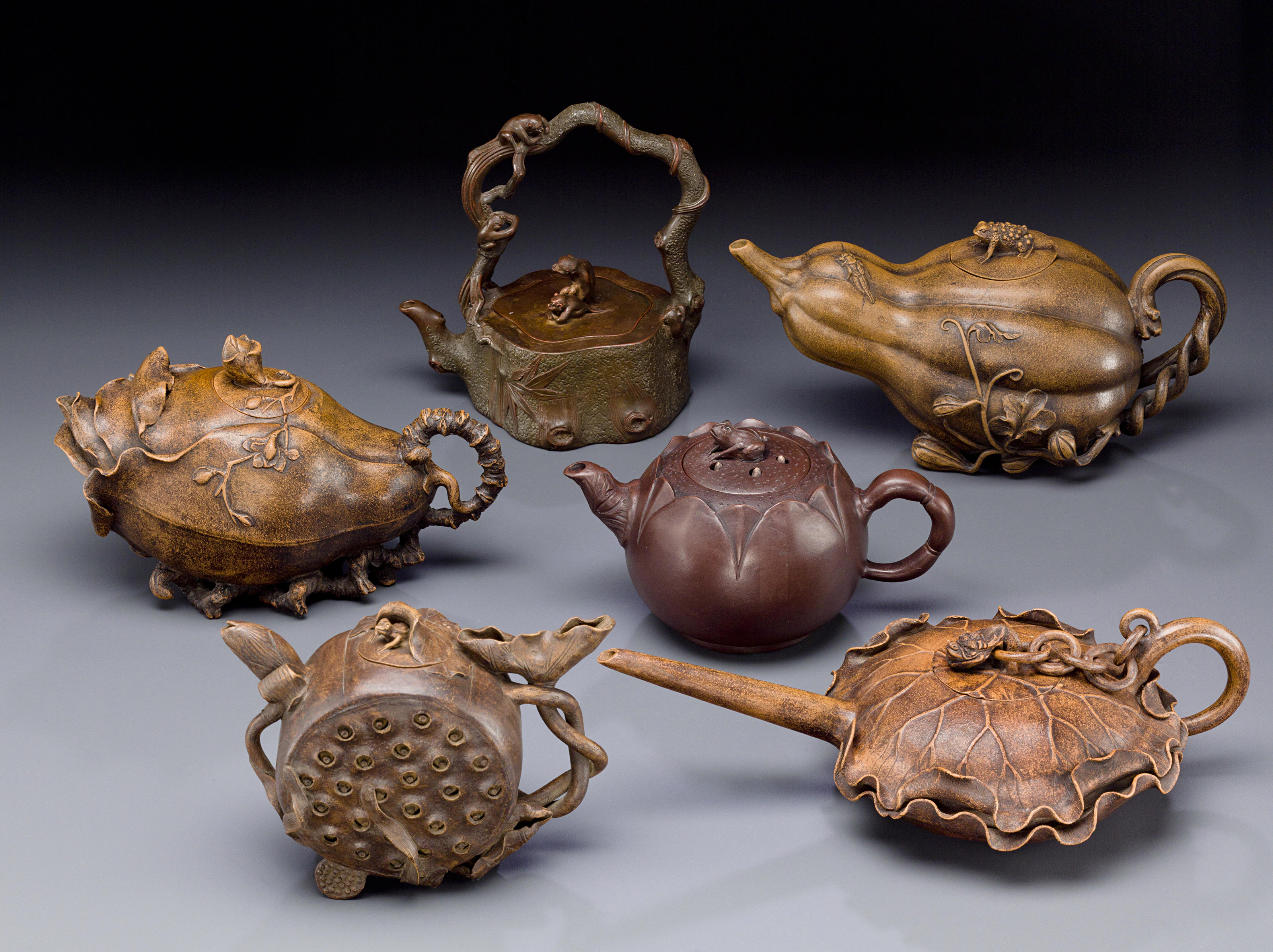 SIX YIXING TEAPOTS, | Christie’s