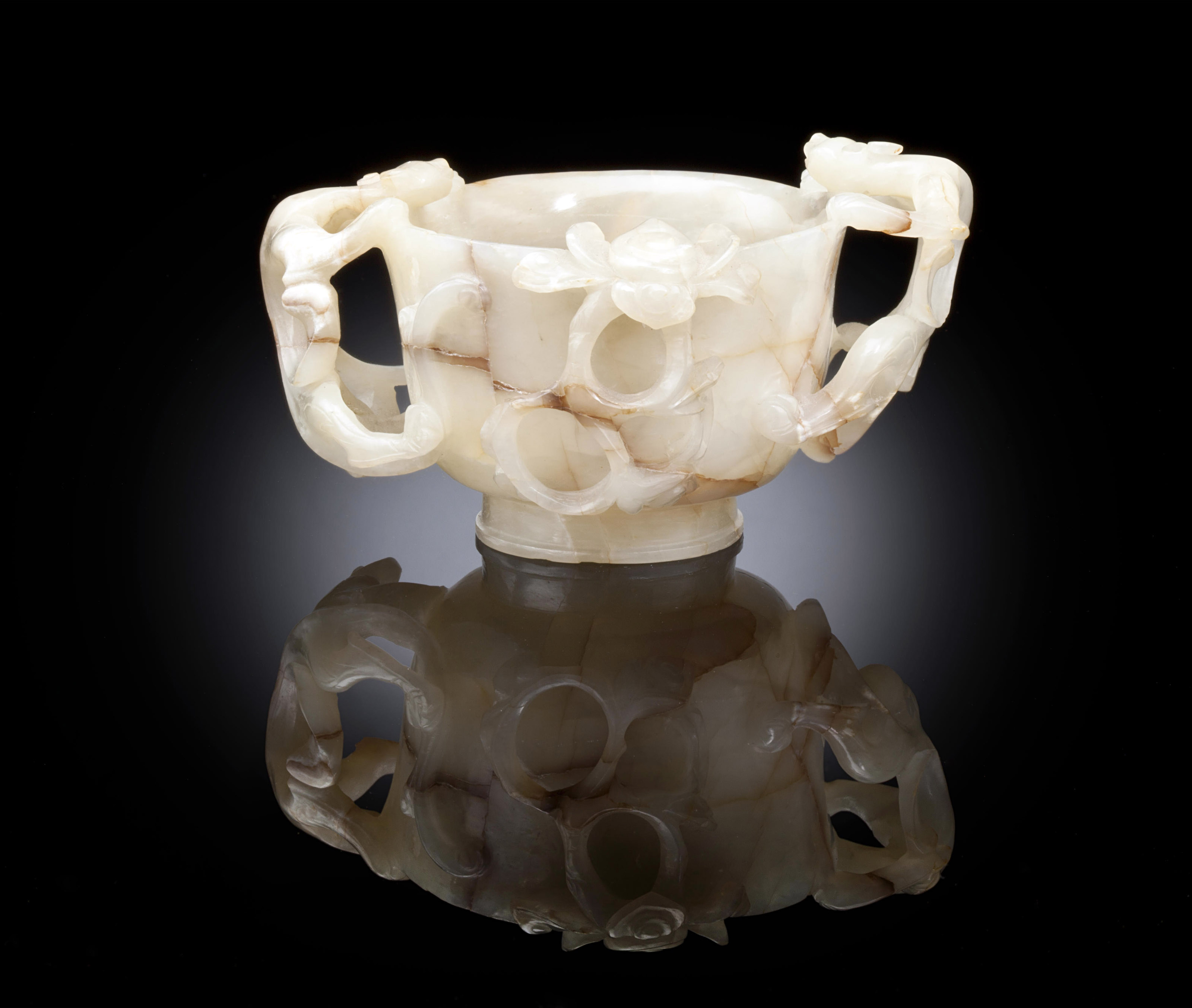 A PALE WHITE JADE CUP, MING DYNASTY (1368-1644) | Christie’s