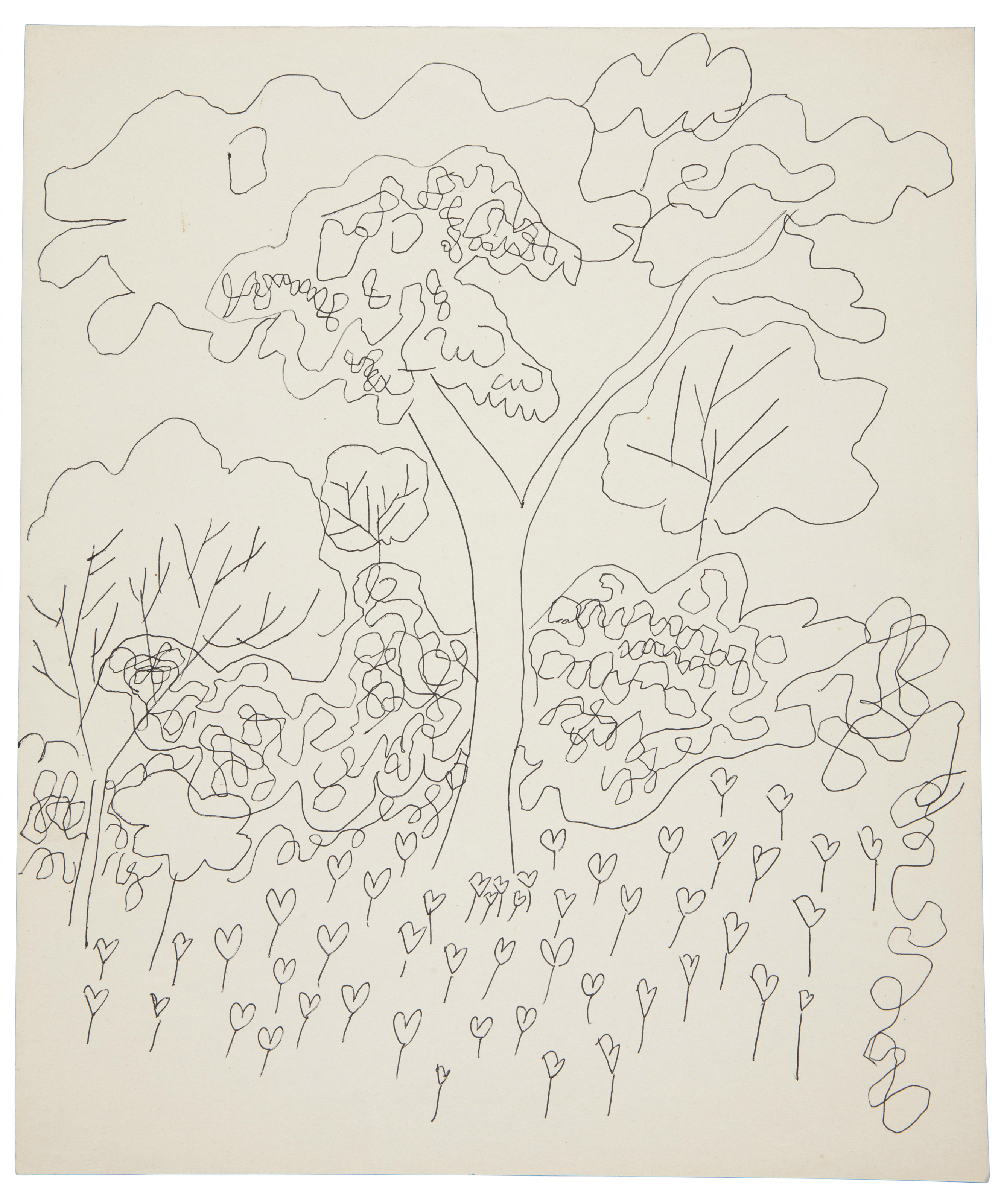 Landscape With Hearts, ANDY WARHOL (1928-1987) | Christie’s