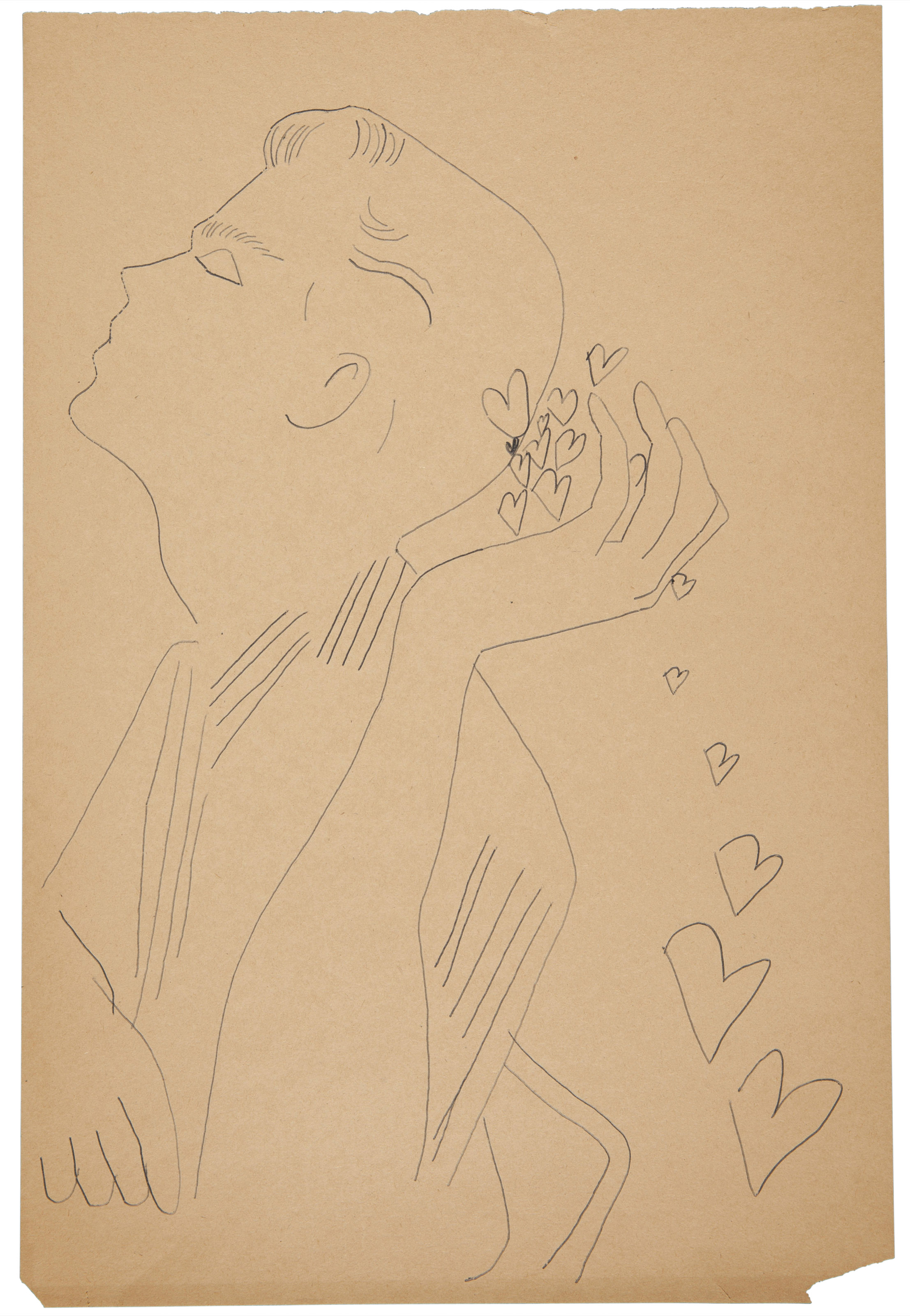 Young Man with Hearts, ANDY WARHOL (1928-1987) | Christie’s