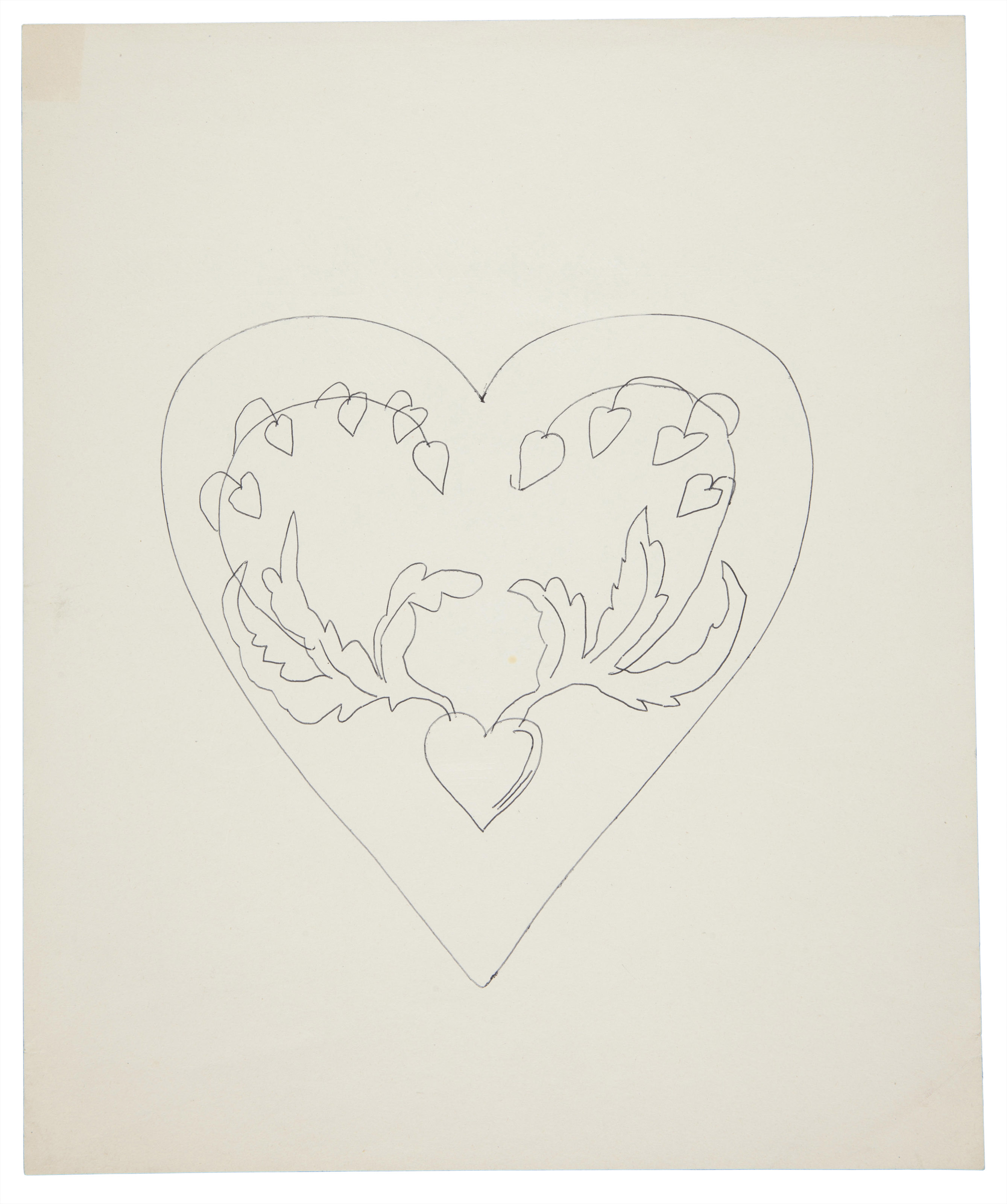 Heart Illustration, ANDY WARHOL (1928-1987) | Christie’s
