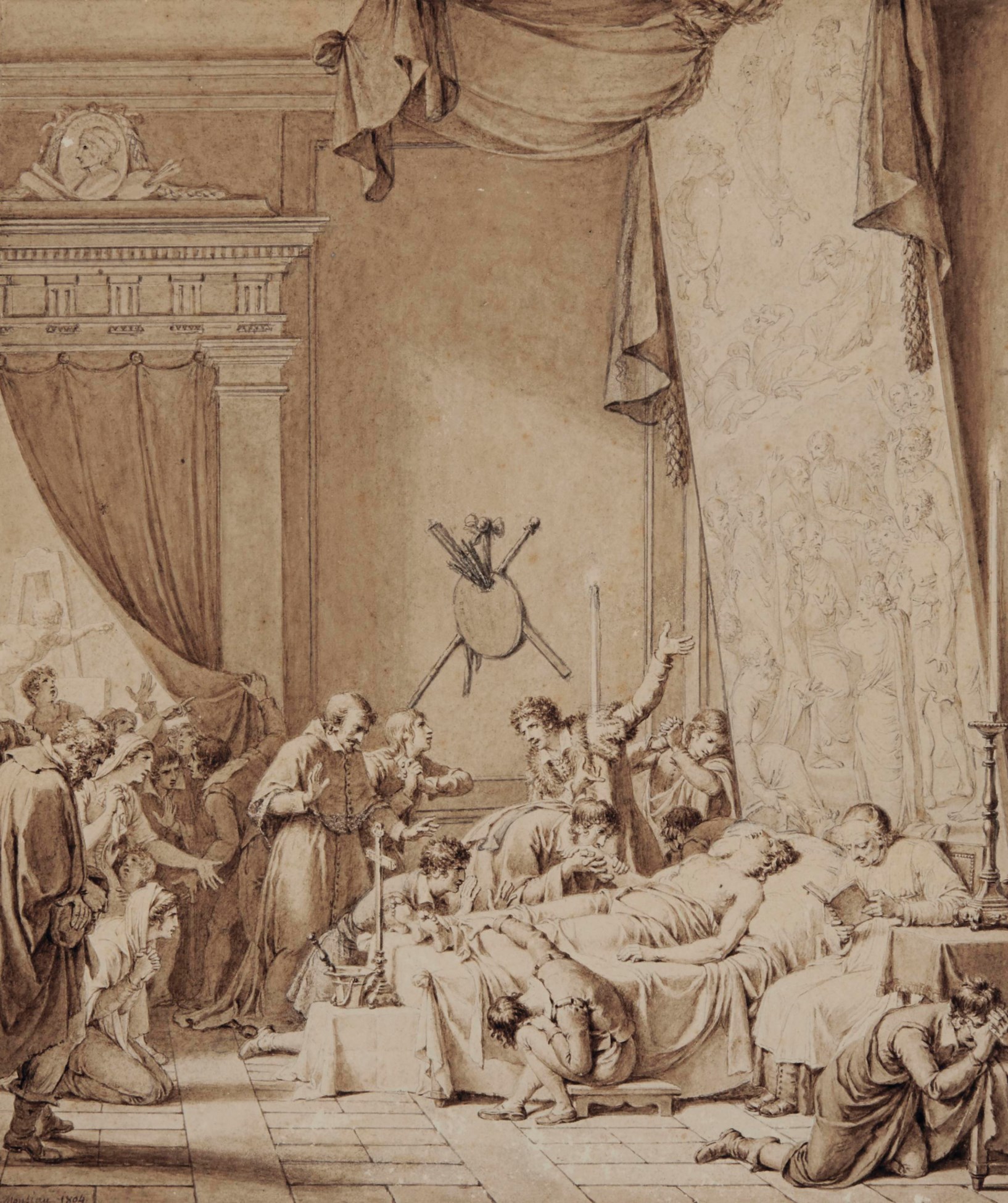 Nicolas-André MONSIAU (Paris 1754-1837)