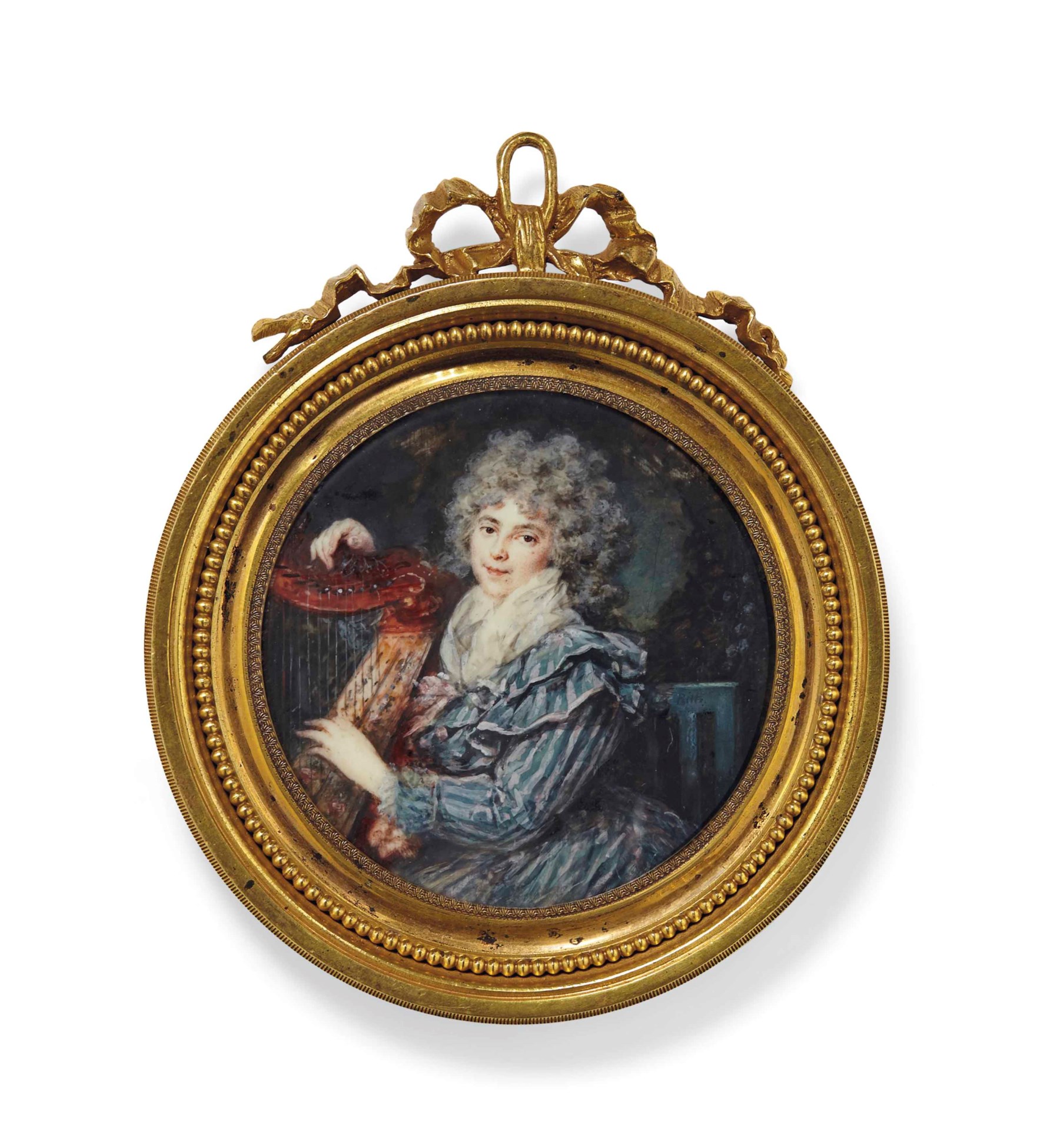 AUGUSTIN-CHRISTIAN RITT (ST PETERSBOURG 1765-1799) , Portrait de la ...