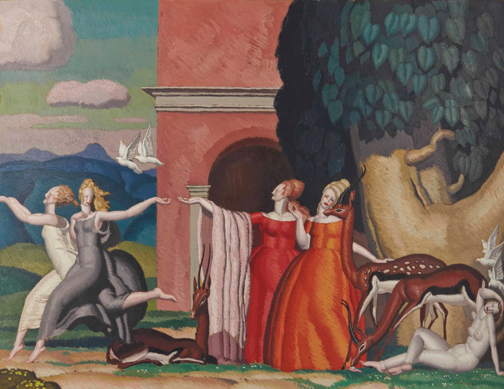 JEAN DUPAS (1882-1964) , 'LE PRINTEMPS', 1926 | Christie's