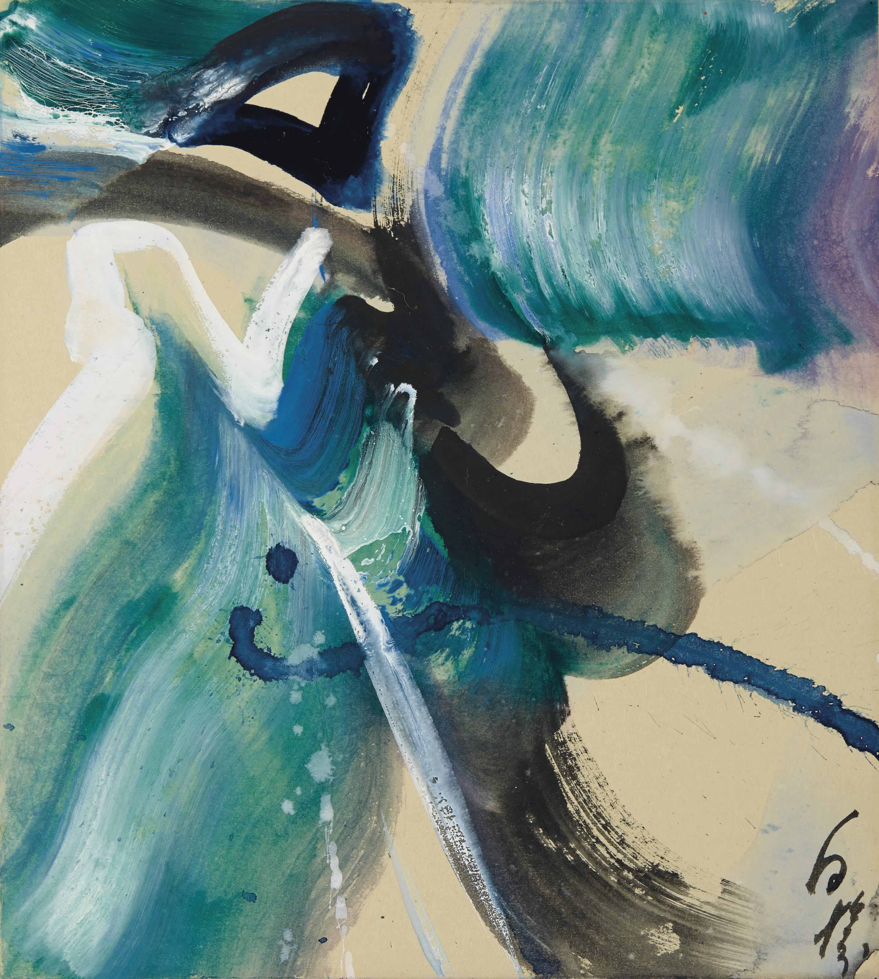 KAZUO SHIRAGA (1924-2008)