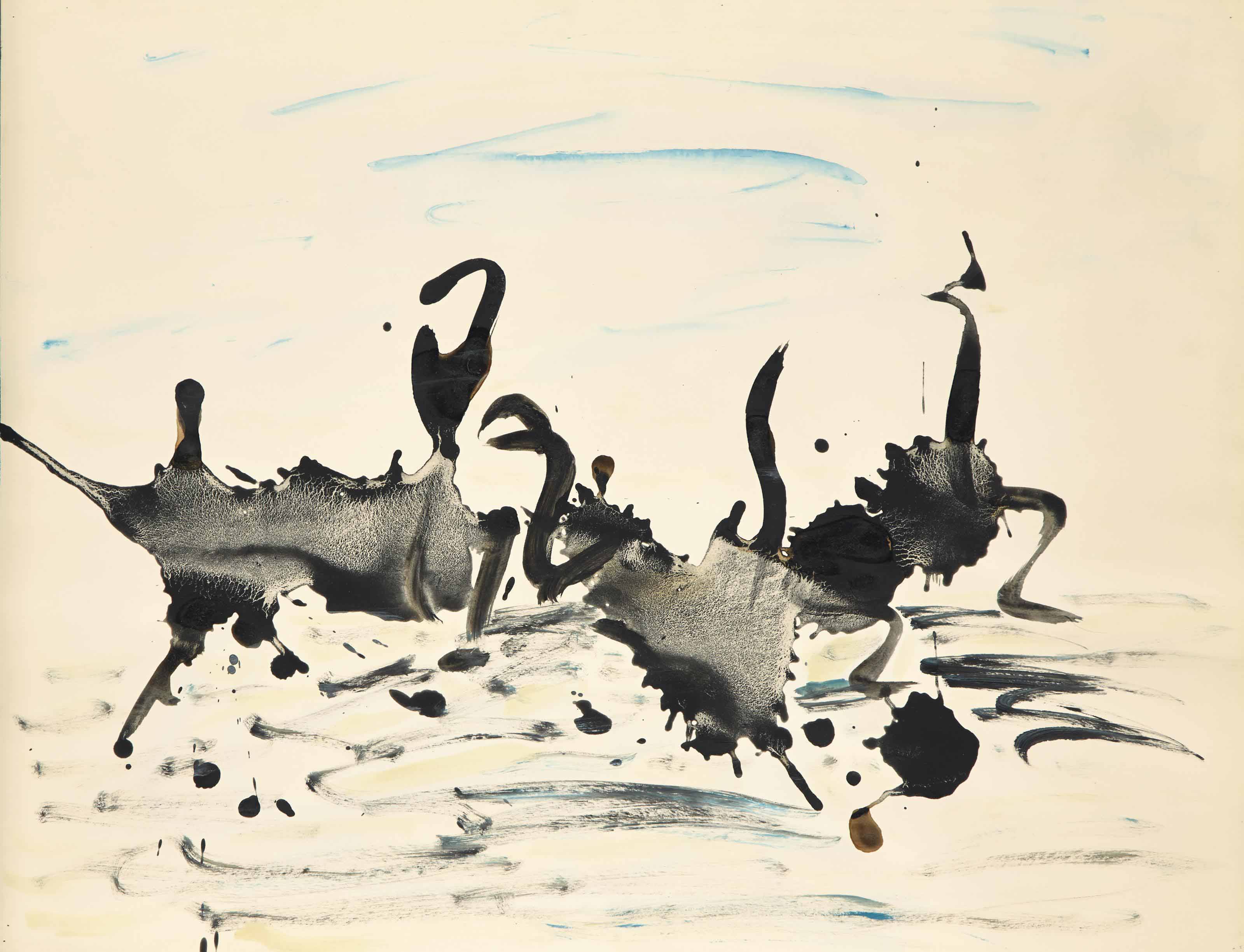 HENRI MICHAUX (1899-1984) , Sans titre | Christie's
