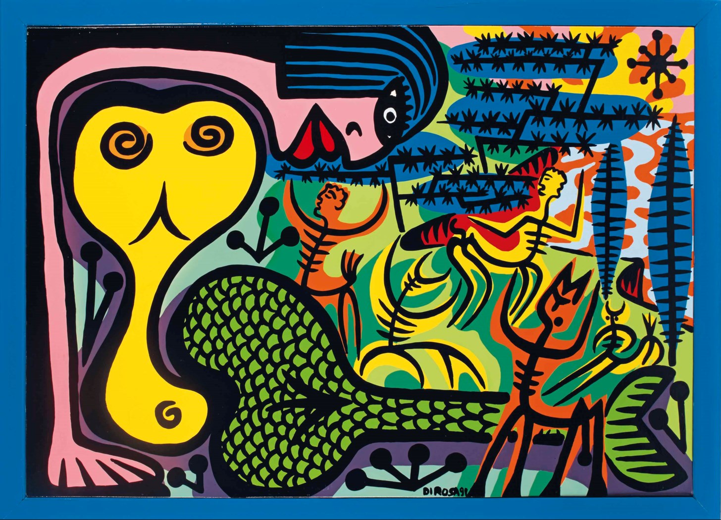 HERVÉ DI ROSA (NÉ EN 1959) , La Sirène et les Centaures | Christie's