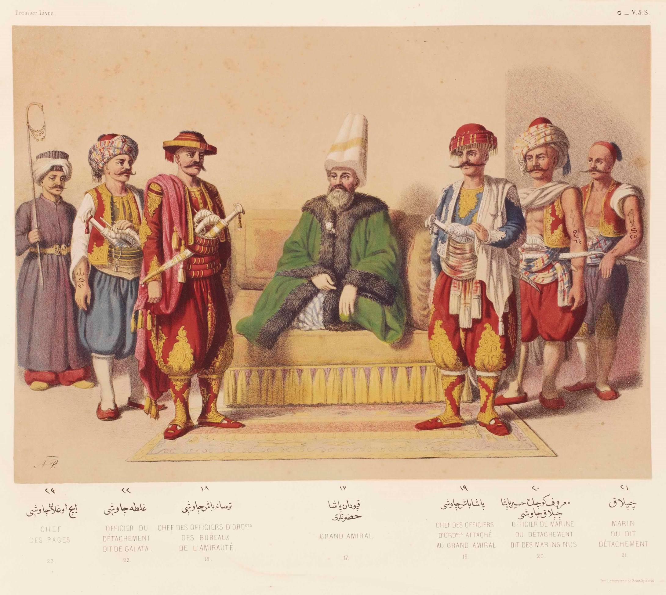 Mushir ARIF PASHA. Les Anciens costumes de l'Empire Ottoman, depuis l ...