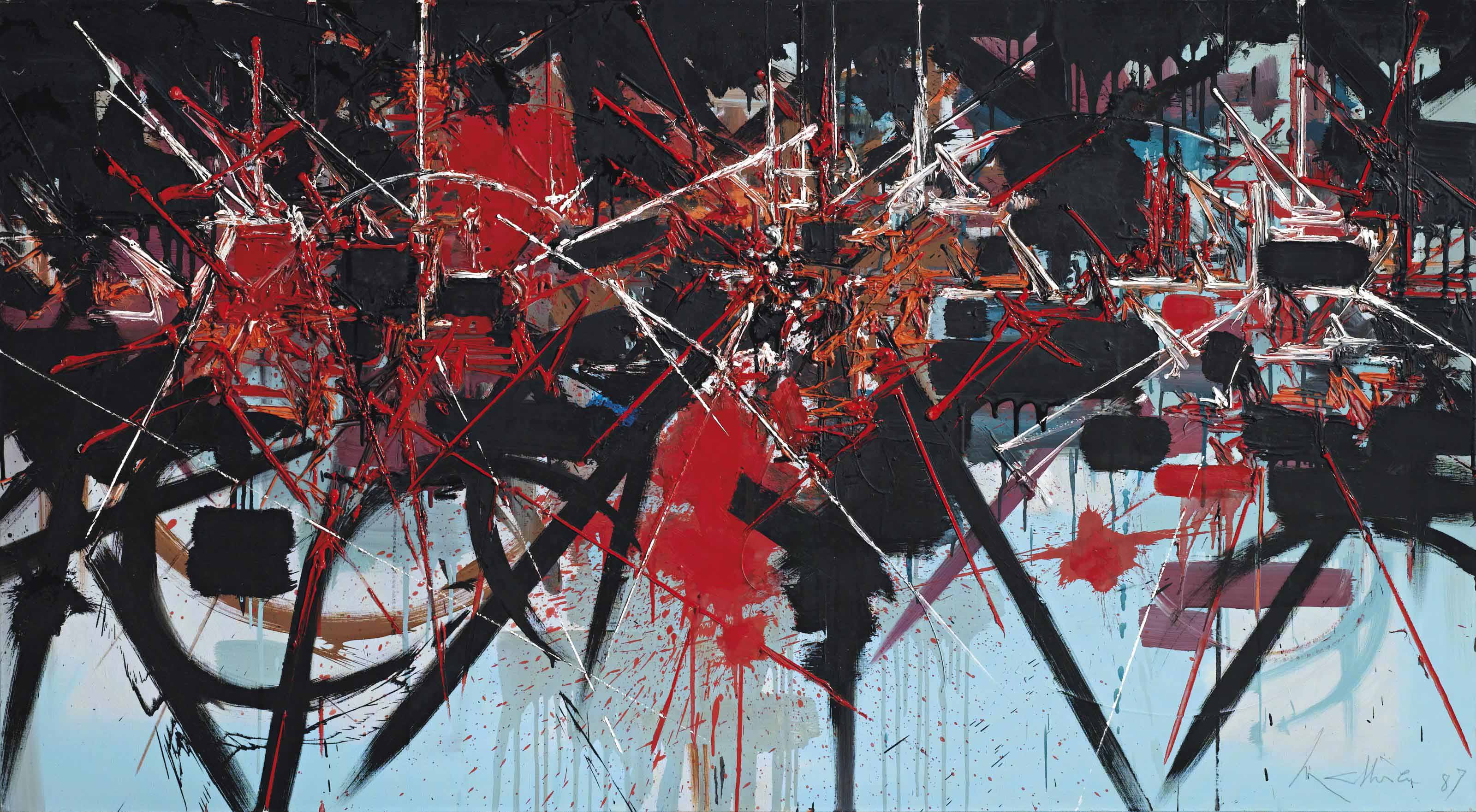 GEORGES MATHIEU (1921-2012)