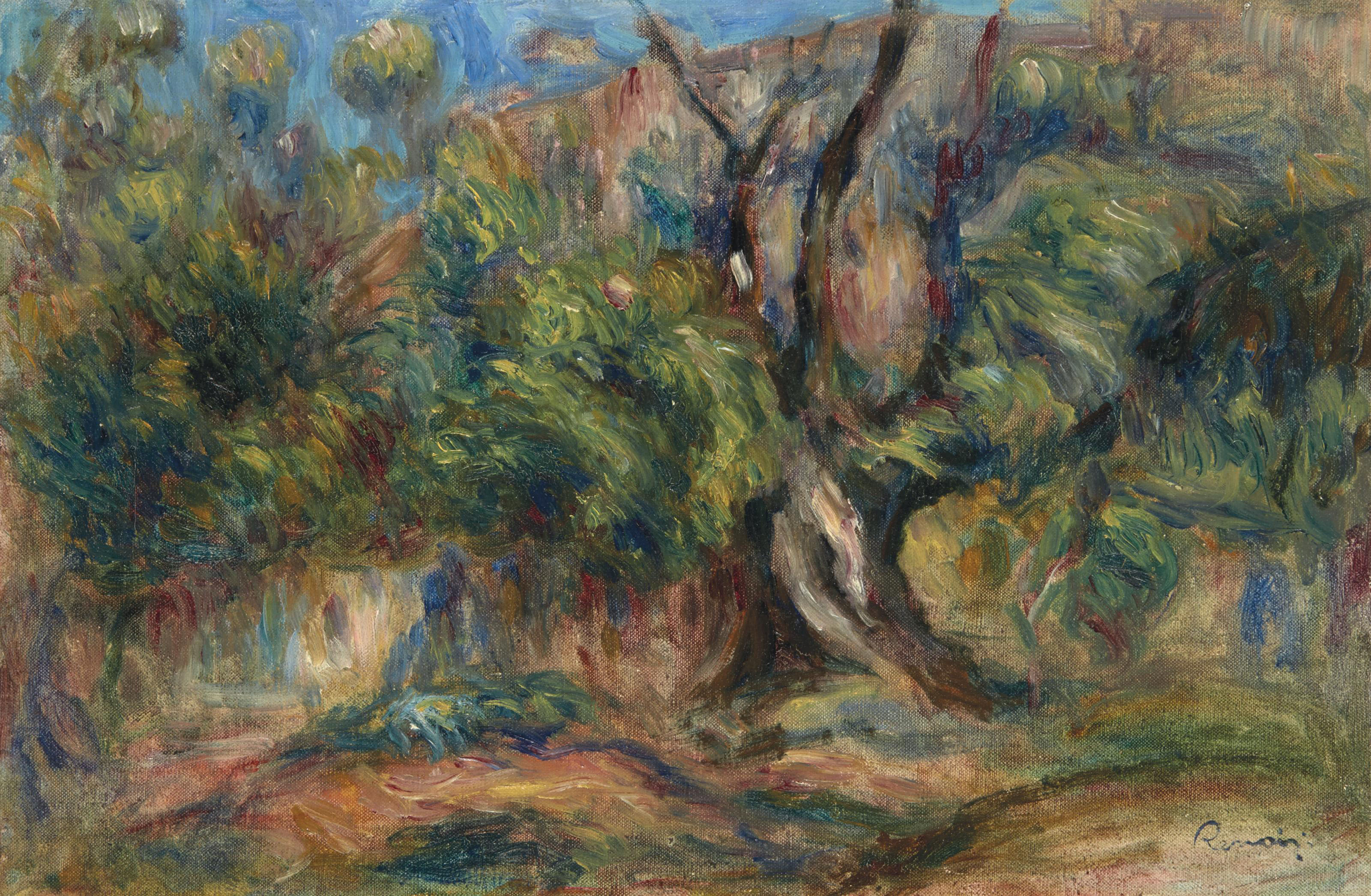 Renoir Paysage Pastel