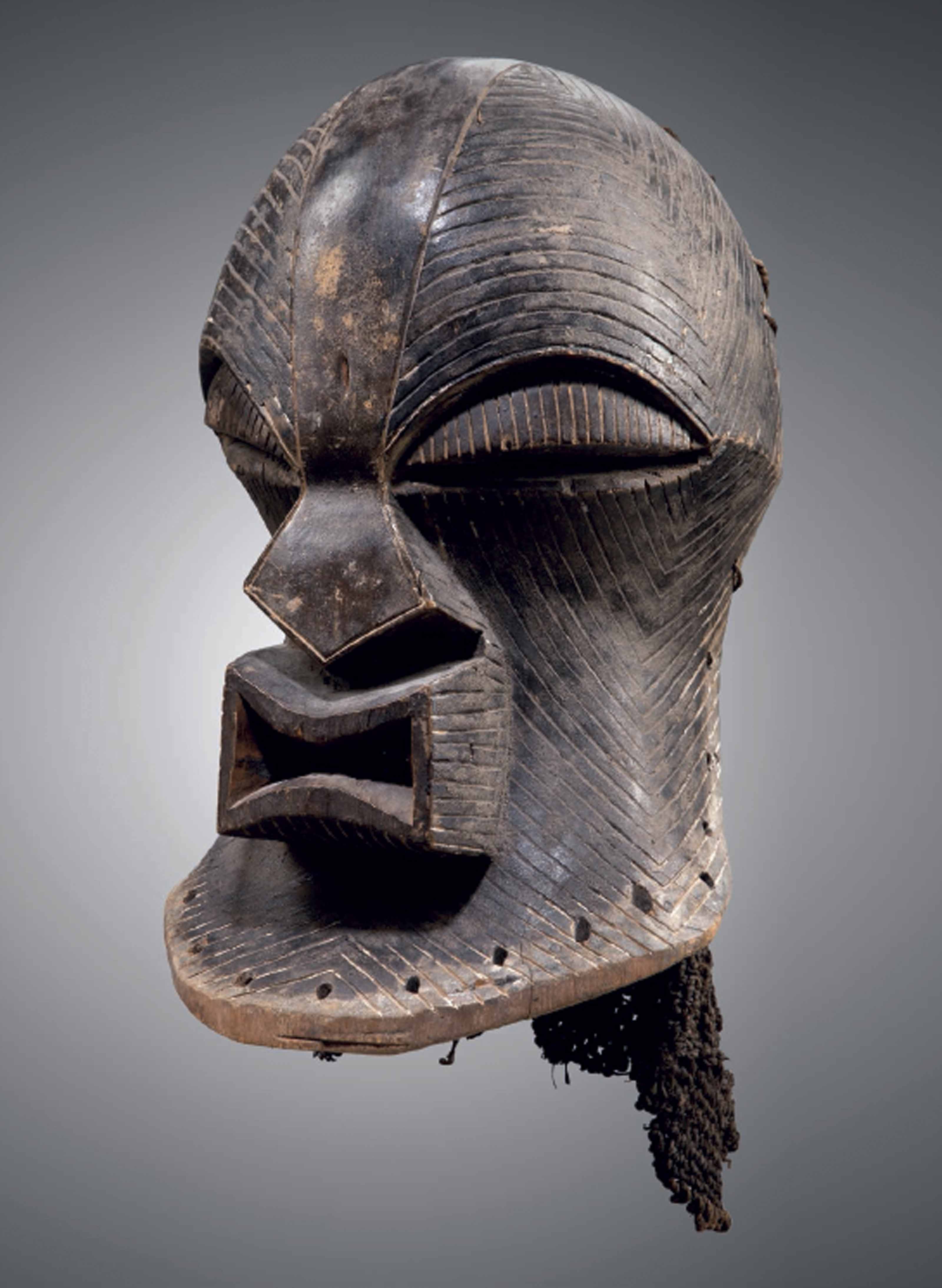 Masque Songyé, kifwébé Songye mask , kifwebe , RÉPUBLIQUE DÉMOCRATIQUE ...