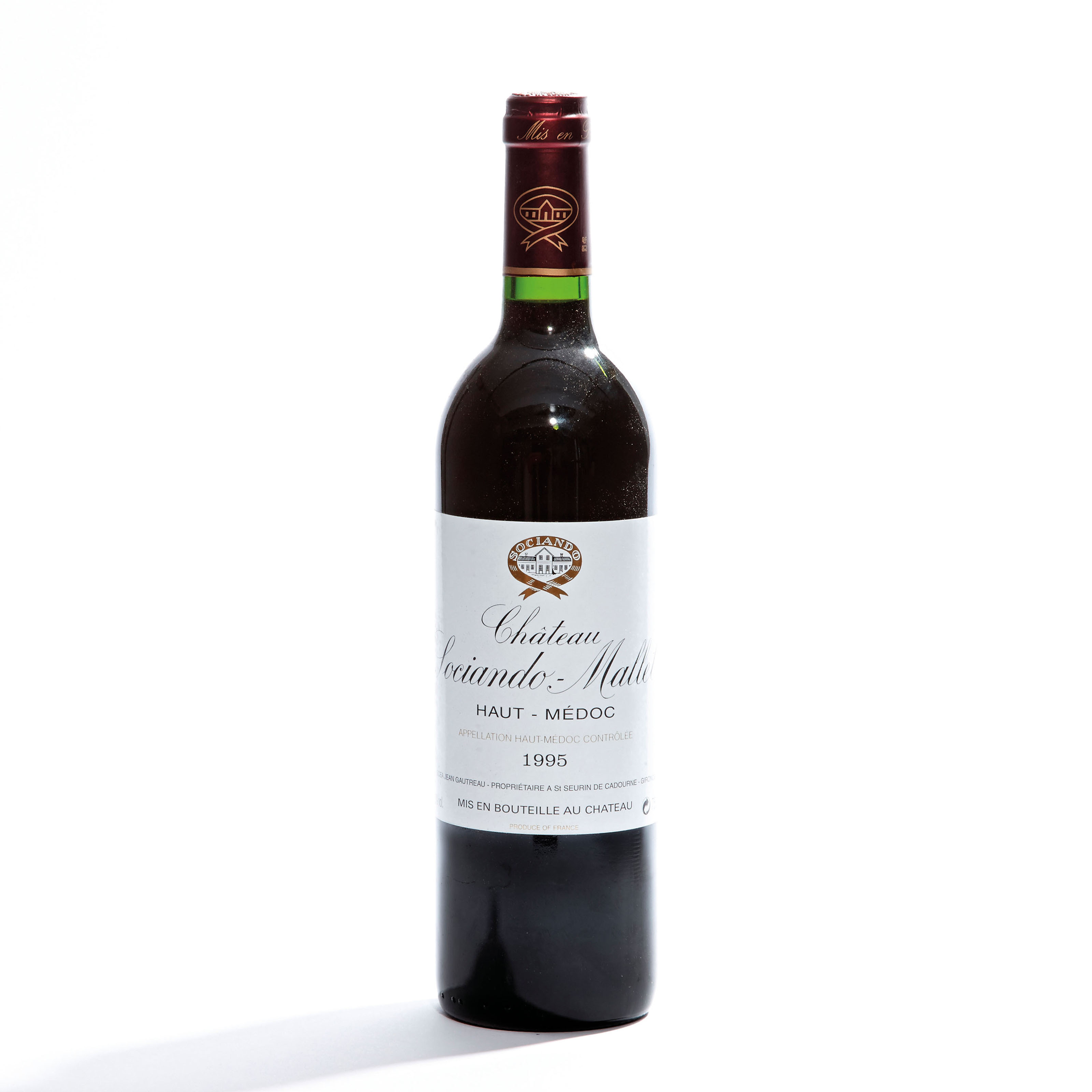 Château Sociando-Mallet--Vintage 1995, Haut-Médoc, grand cru bourgeois ...
