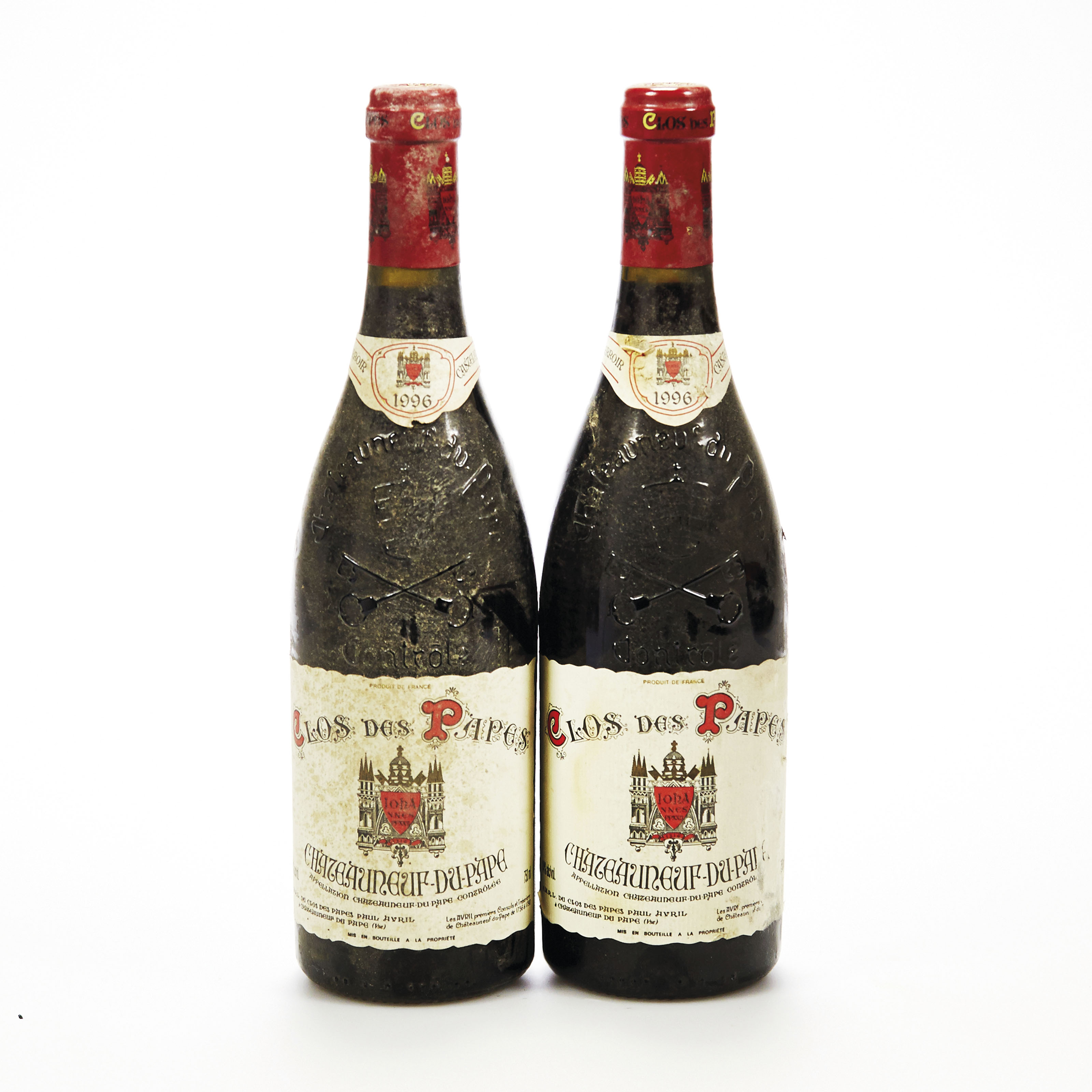 Paul Avril, Clos des Papes, Châteauneuf-du-Pape--Vintage 1996, Rhône ...