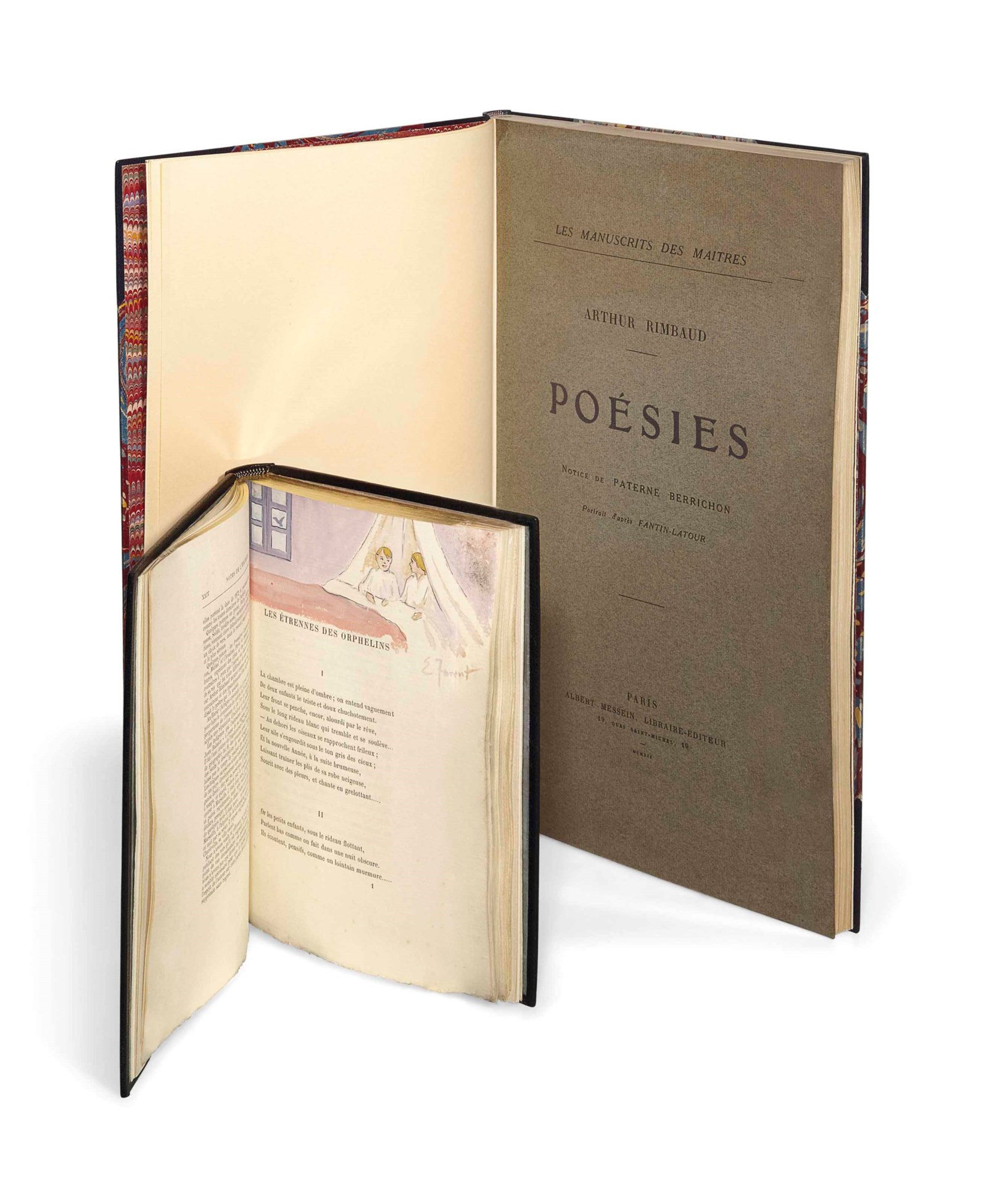 Arthur RIMBAUD. Poésies complètes. Paris: Léon Vanier, 1895. In-12 (187 ...