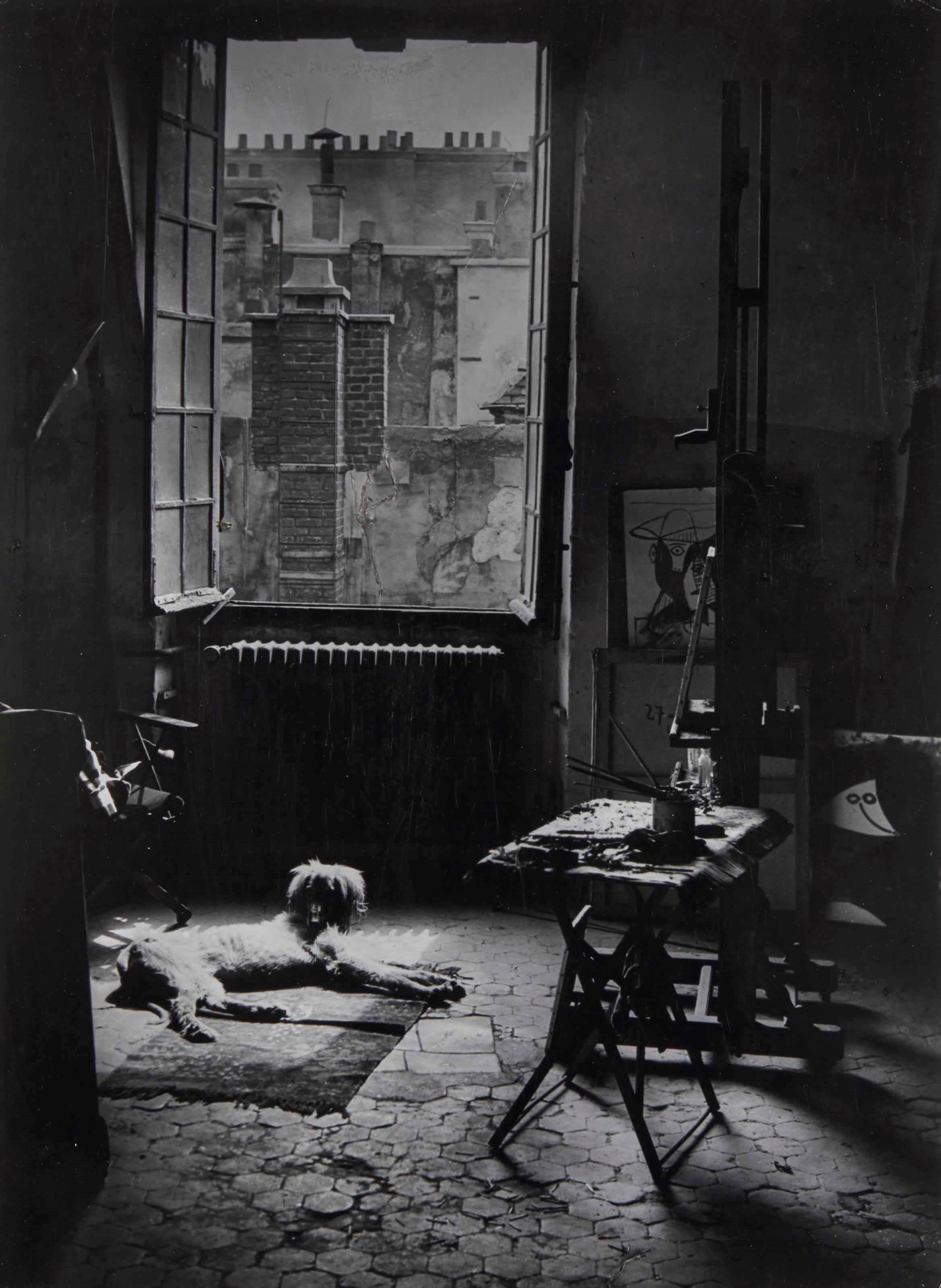 BRASSAI (1899-1984) , L'atelier de Picasso, rue des Grands-Augustins ...