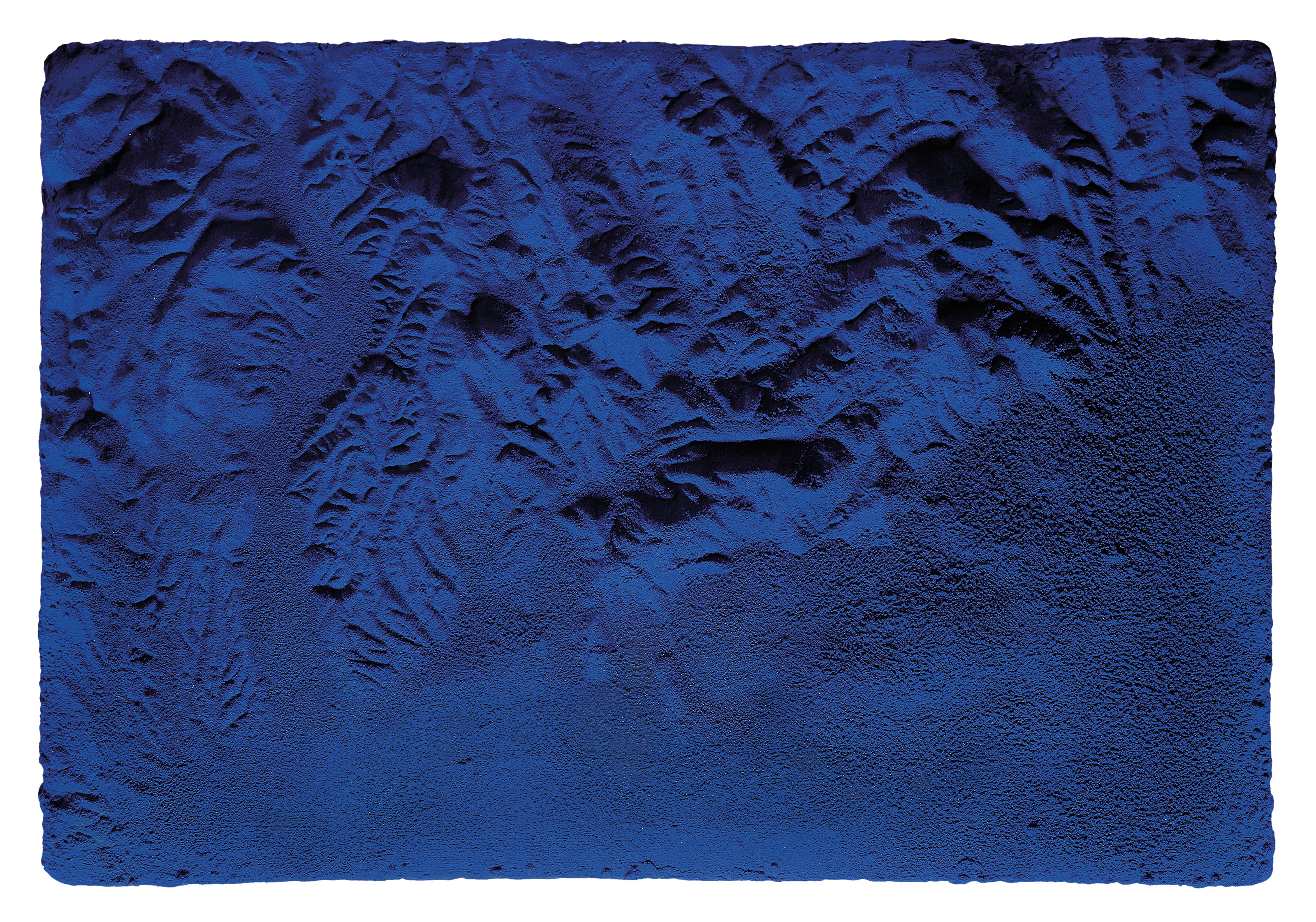 YVES KLEIN (1928-1962) , Relief planétaire bleu, (RP 17) | Christie's