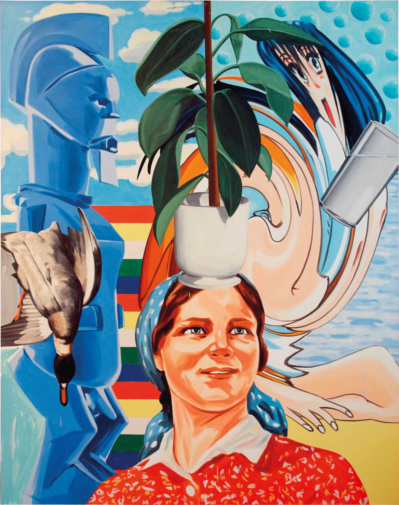 David Salle (b. 1952), Boing Boing | Christie's