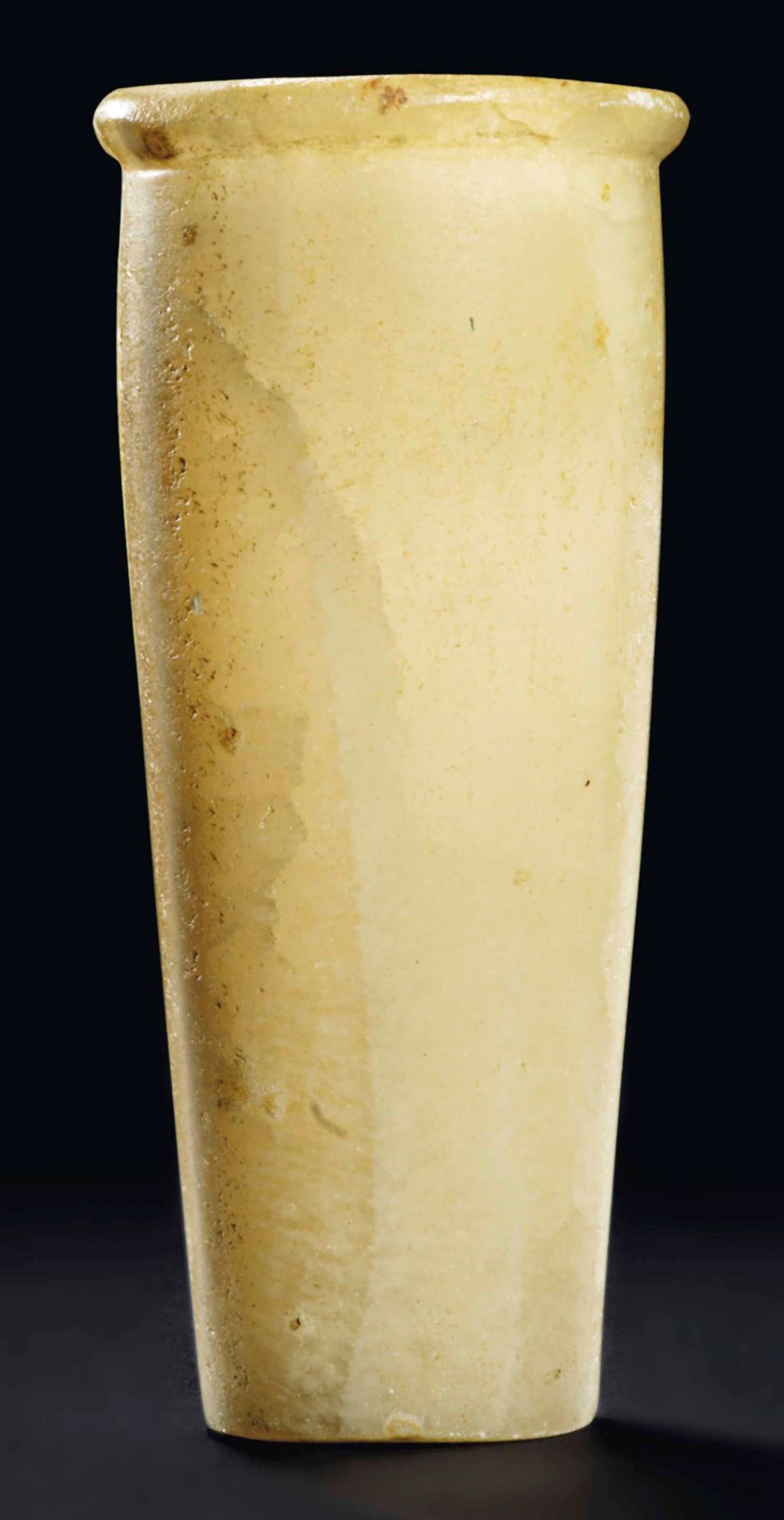 AN EGYPTIAN ALABASTER JAR, OLD KINGDOM, 4TH-6TH DYNASTY, CIRCA 2613 ...