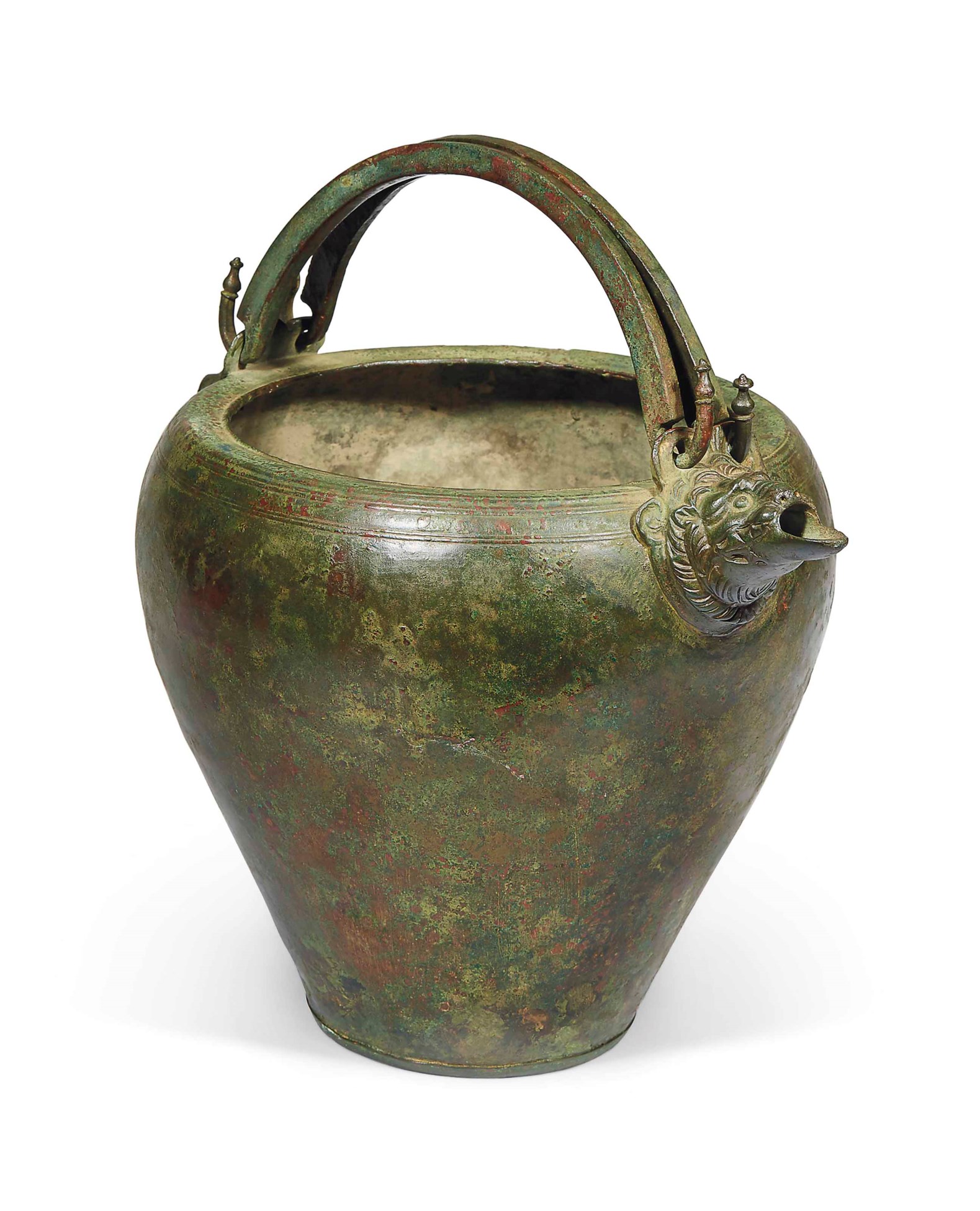 A GREEK BRONZE SITULA, HELLENISTIC PERIOD, CIRCA LATE 4TH CENTURY B.C ...