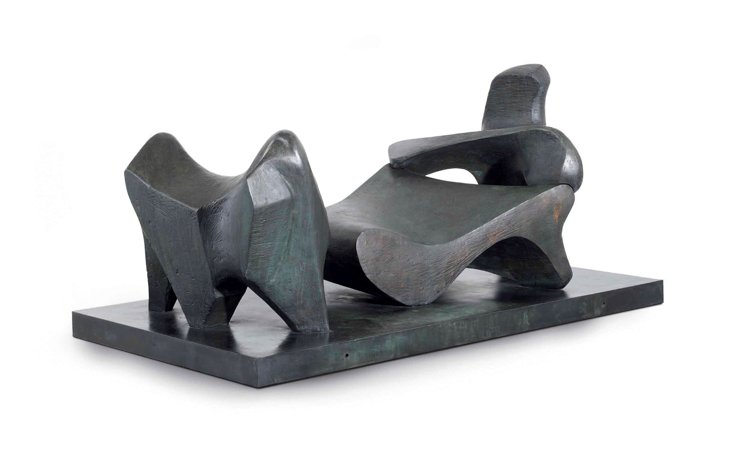 Henry Moore (1898-1986), Three Piece Reclining Figure No. 2 (Bridge ...