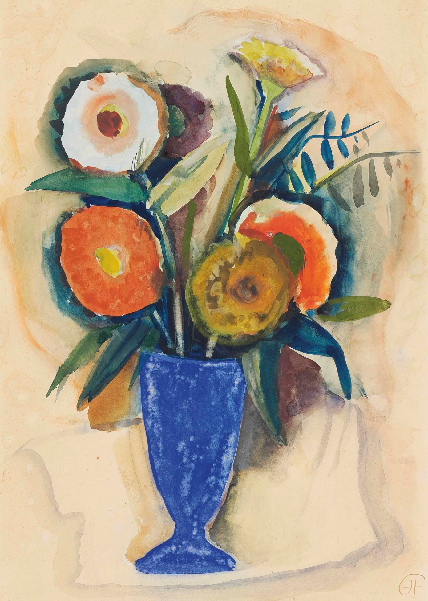Karl Hofer (1878-1955), Blumen | Christie's