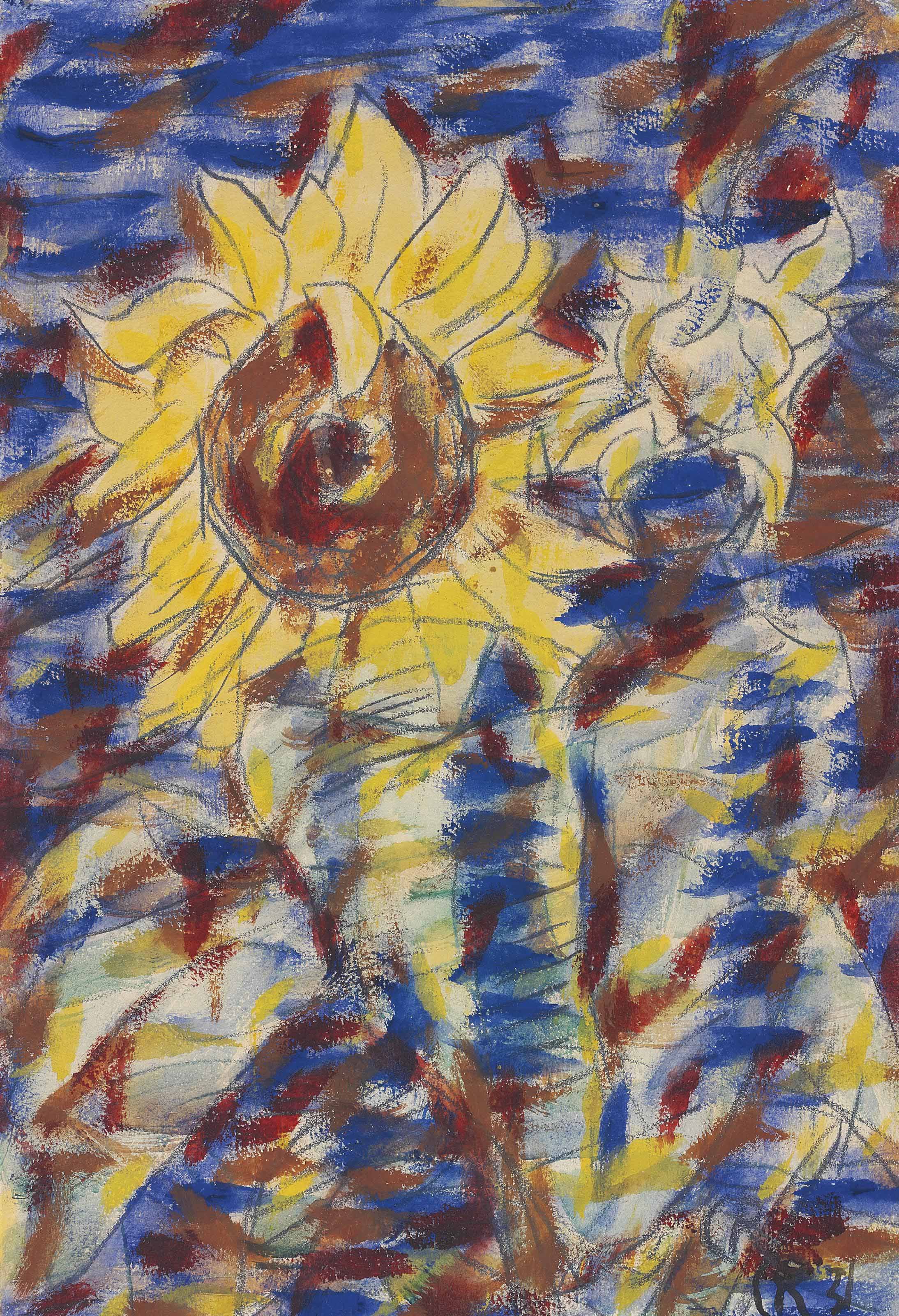 Christian Rohlfs (1849-1938) , Sonnenblume | Christie's