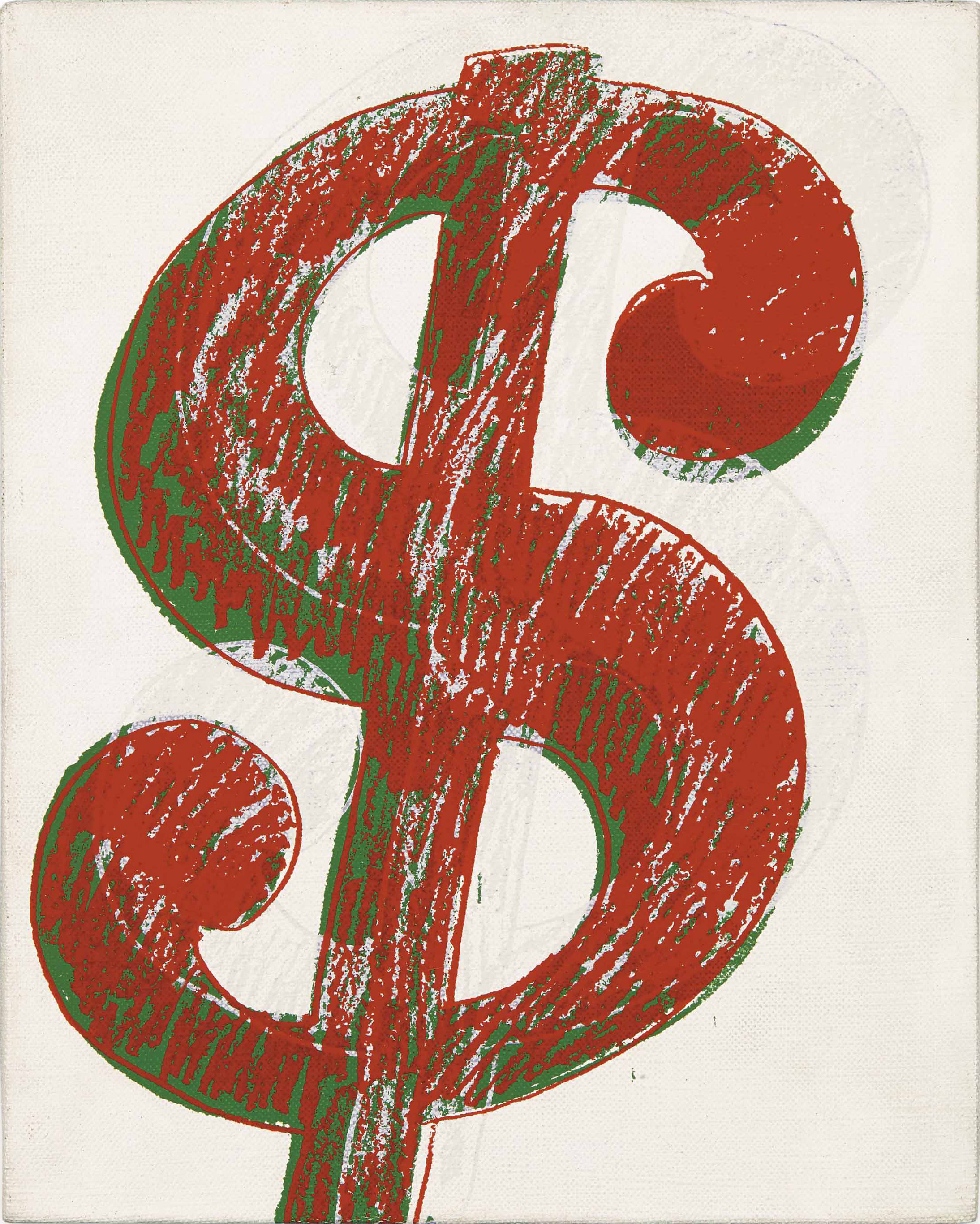 Andy Warhol (1928-1987) , Dollar Sign | Christie's