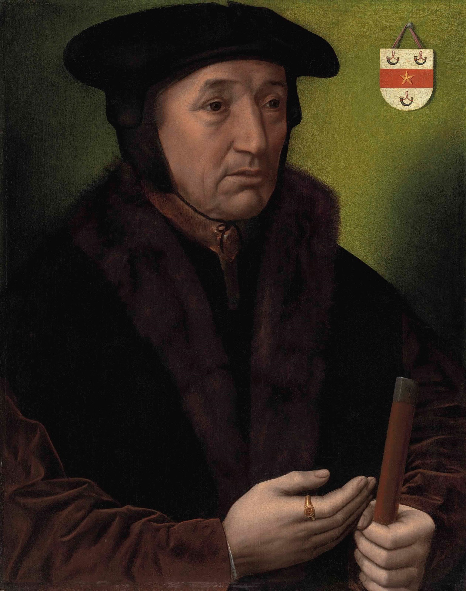 Ambrosius Benson (Lombardy c. 1495-1550 Bruges), Portrait of Jean Wyts ...