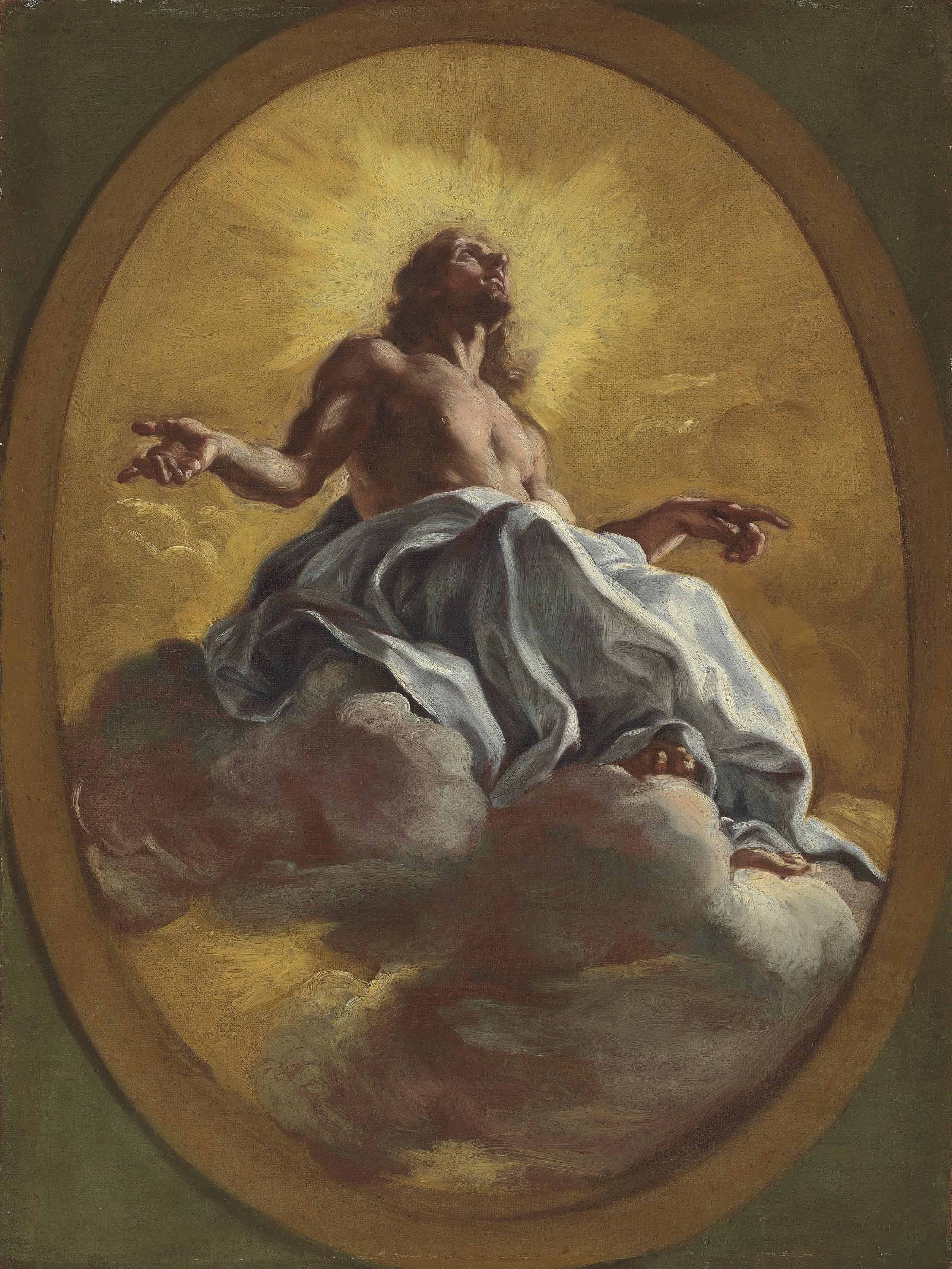 Giovanni Battista Gaulli, il Baciccio (Genoa 1639-1709 Rome) , Christ ...