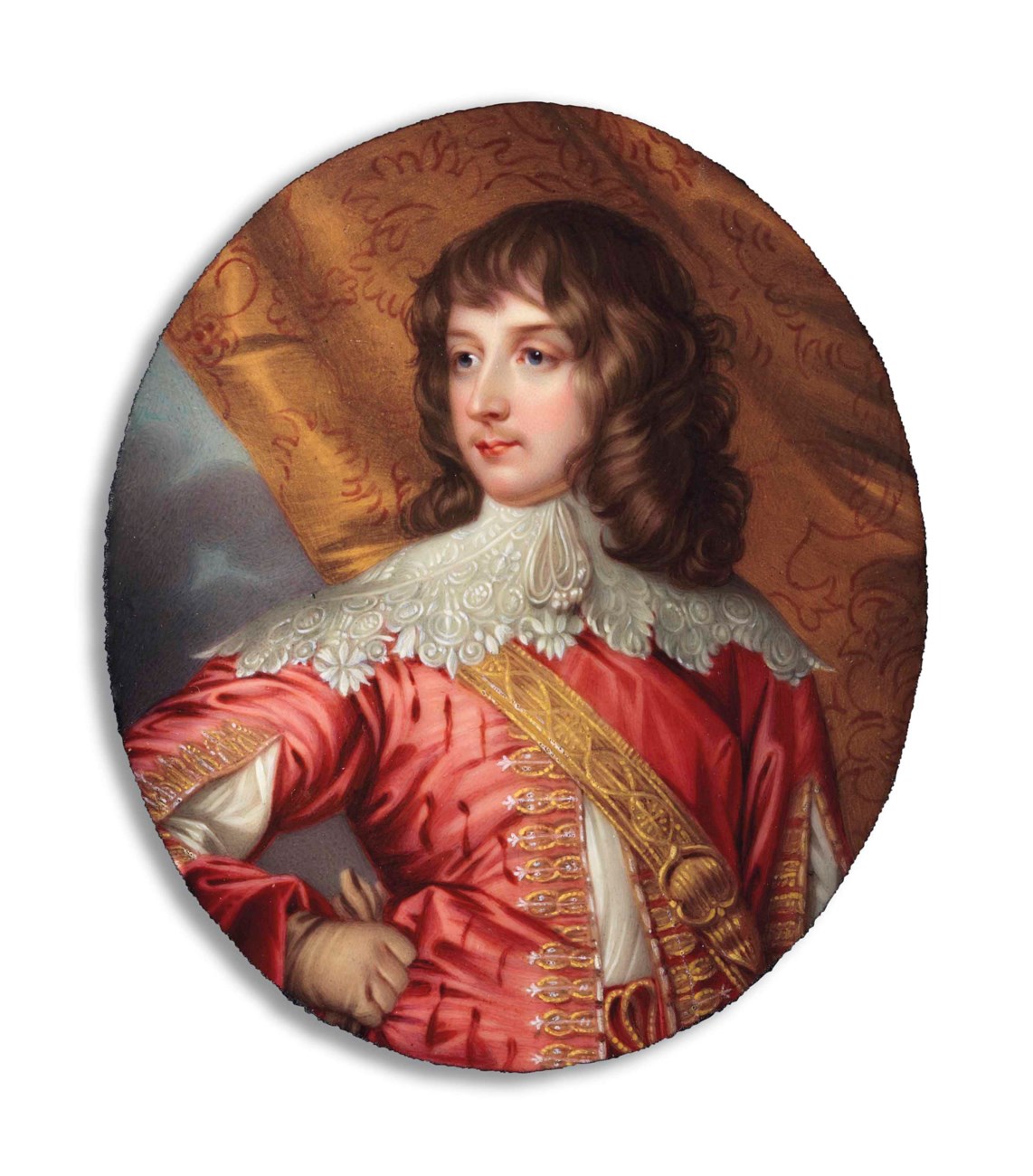 HENRY PIERCE BONE (BRITISH, 1779-1855), AFTER SIR ANTHONY VAN DYCK ...