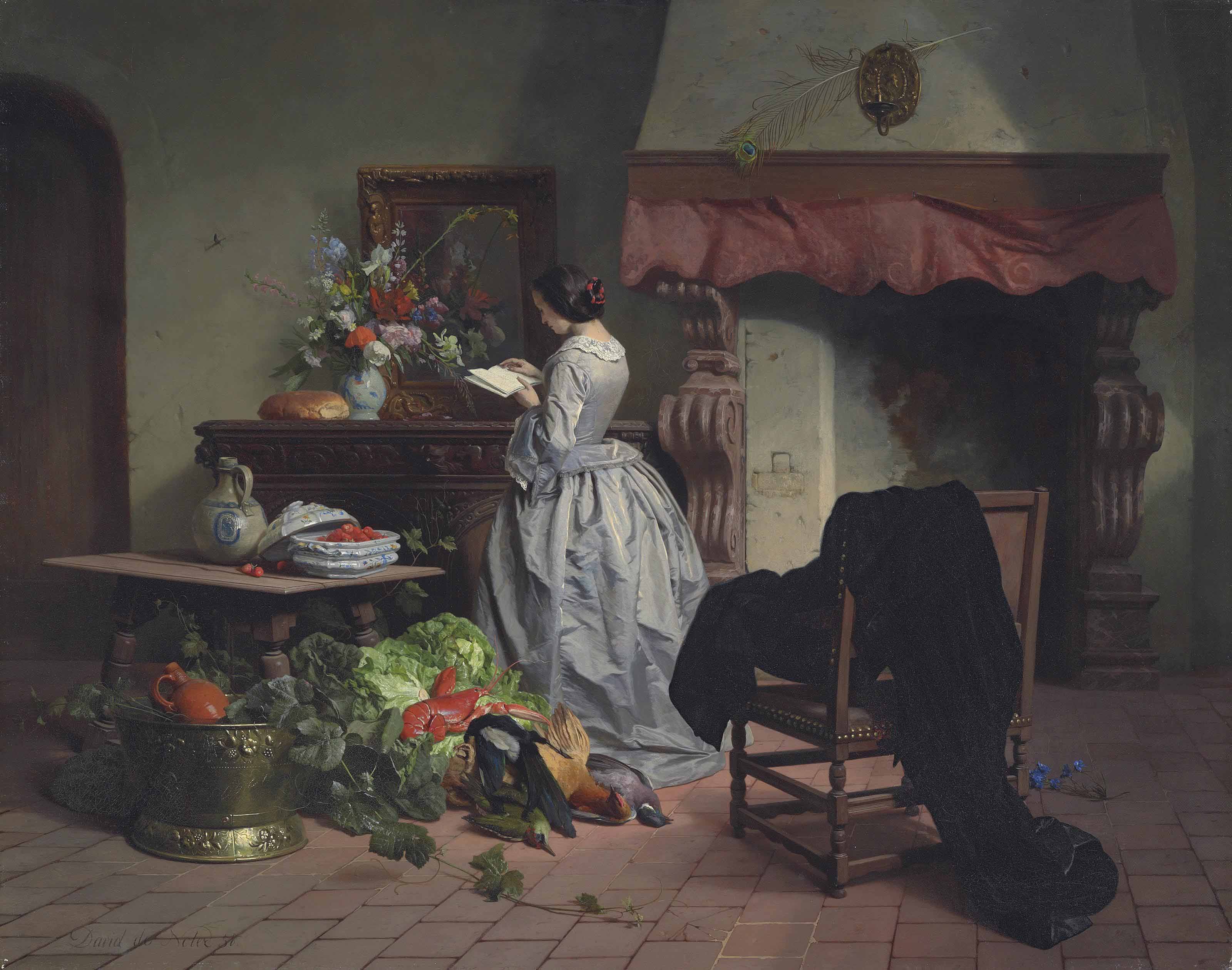 Camillo Giovanni Innocenti (Italian, 1871-1961), An evening in Paris ...