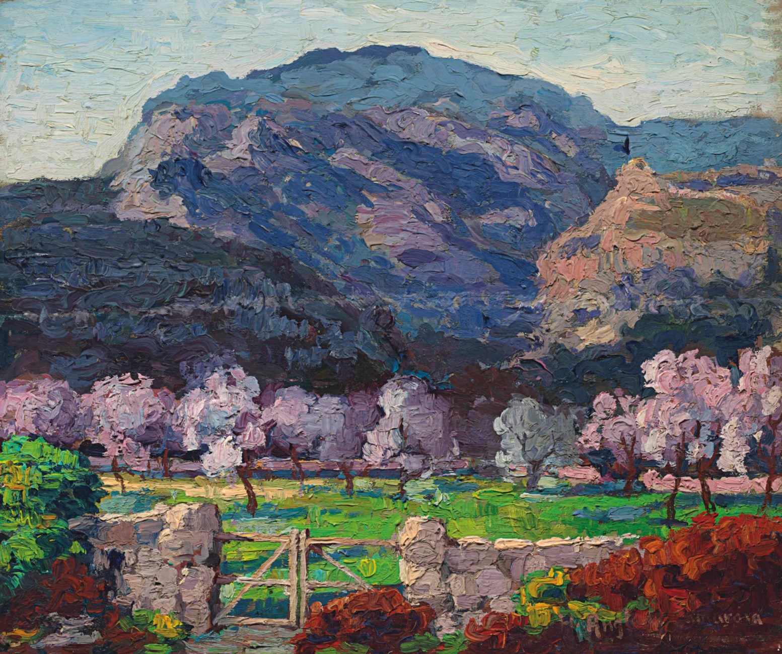 Hermenegildo Anglada Camarasa (Spanish, 1872-1959), La huerta, Pollença ...