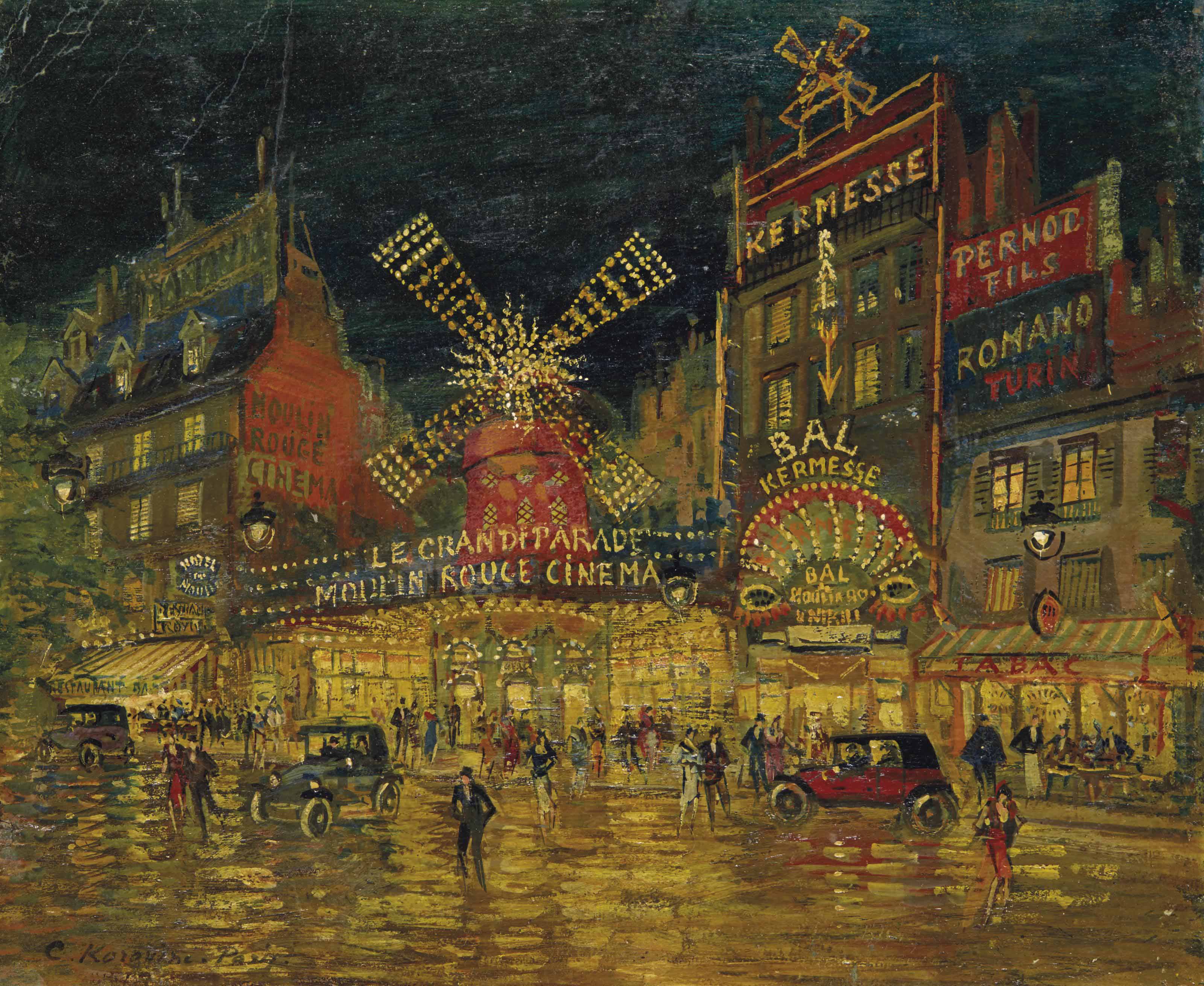Maria Marevna (1892-1984), Le clown Aleix du Cirque Medrano | Christie's