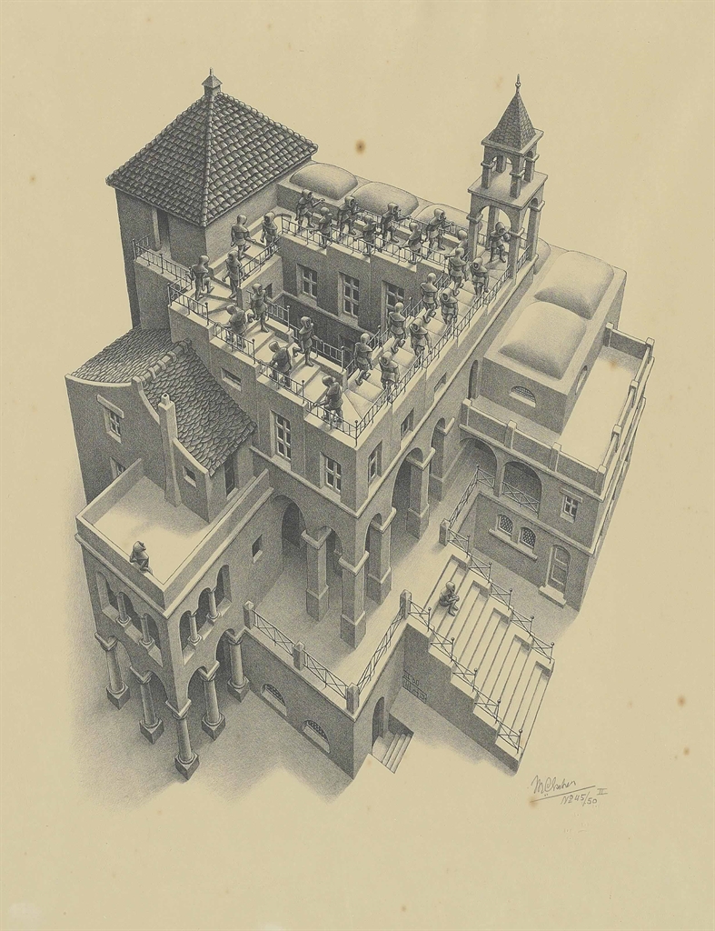 ruban moebius escher