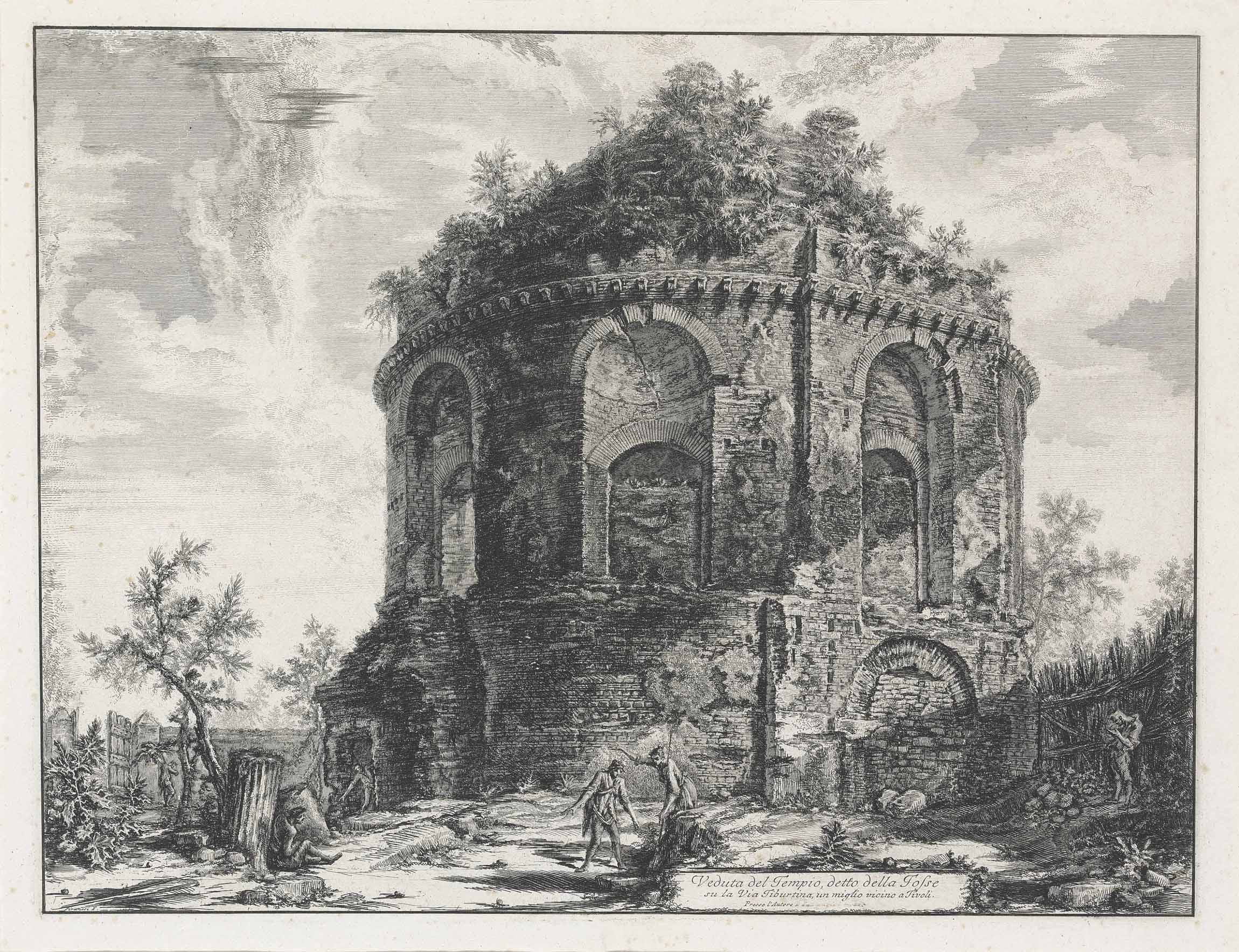 Giovanni Battista Piranesi , Six Plates, from: Vedute di Roma | Christie's