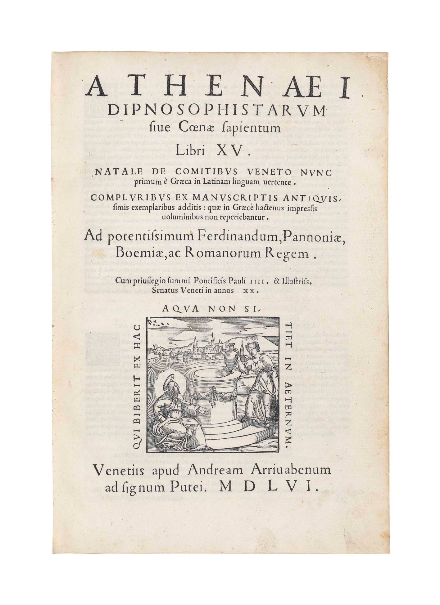 ATHENAEUS of Naucratis (fl. c.200 A.D.). Deiphosophistae. Translated by ...