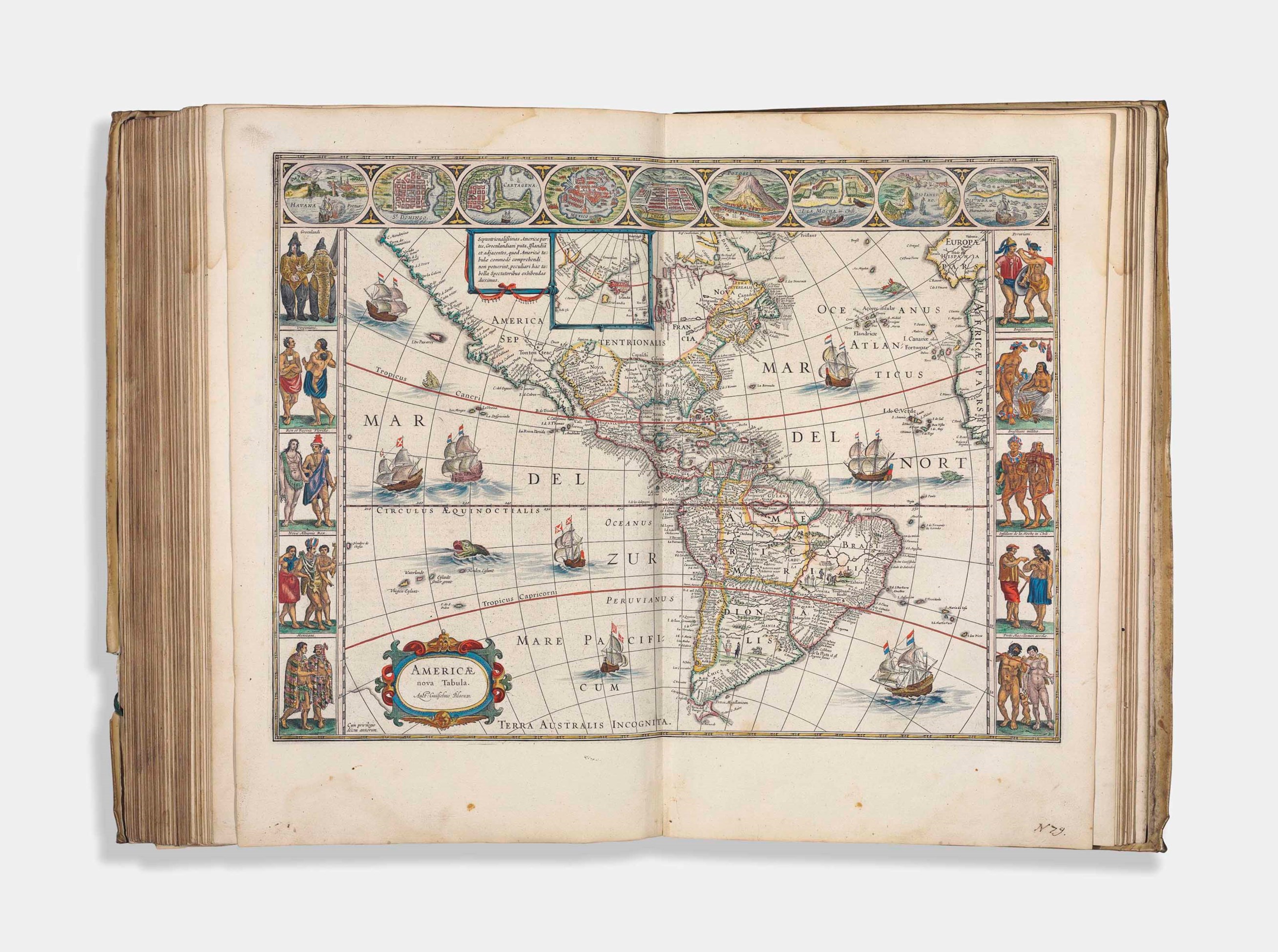 BLAEU, Willem (1571-1638) and Johan BLAEU (1596-1673). Novus Atlas, Das ...