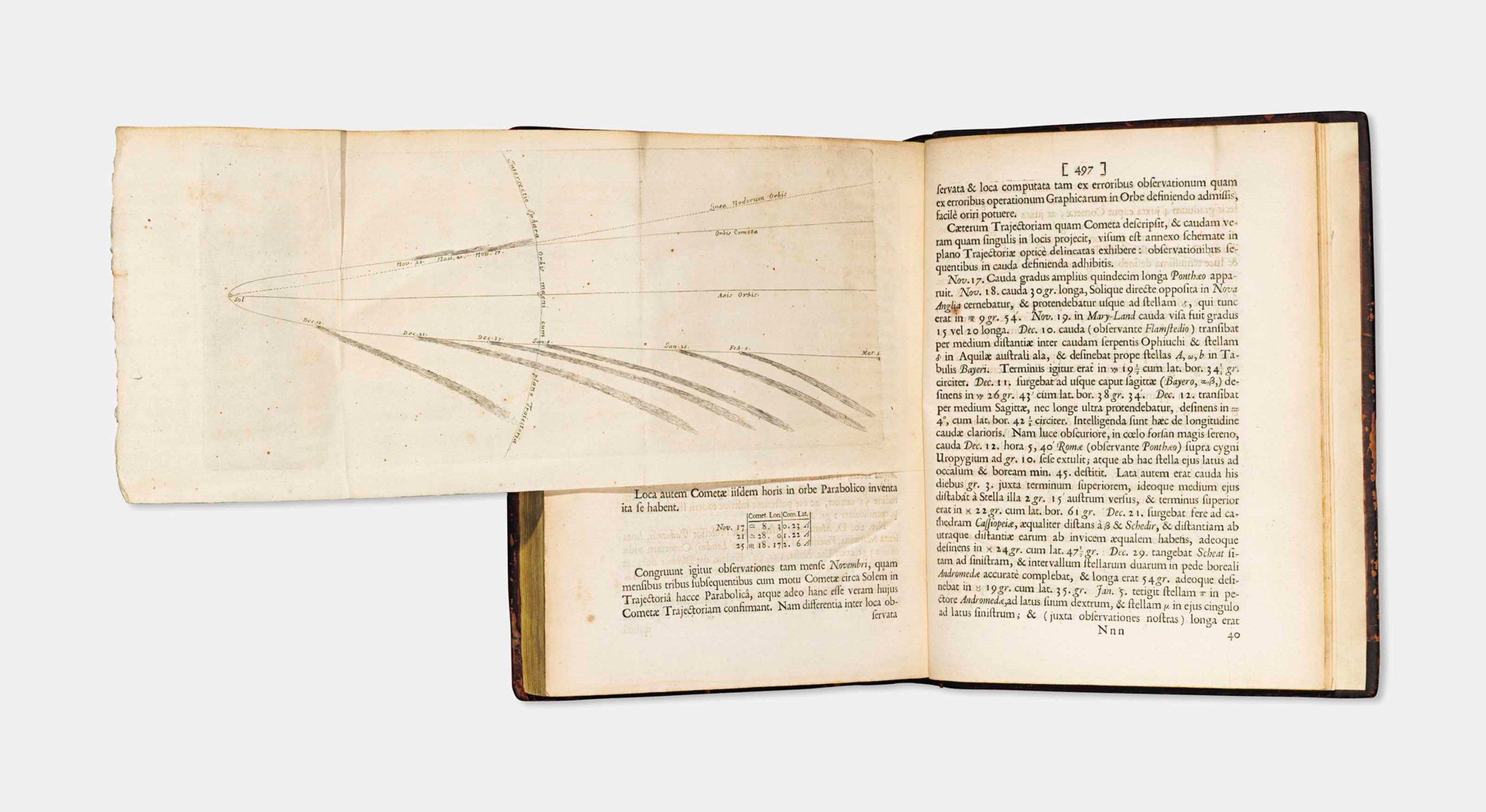 NEWTON, Sir Isaac (1643-1727). Philosophiae naturalis principia ...
