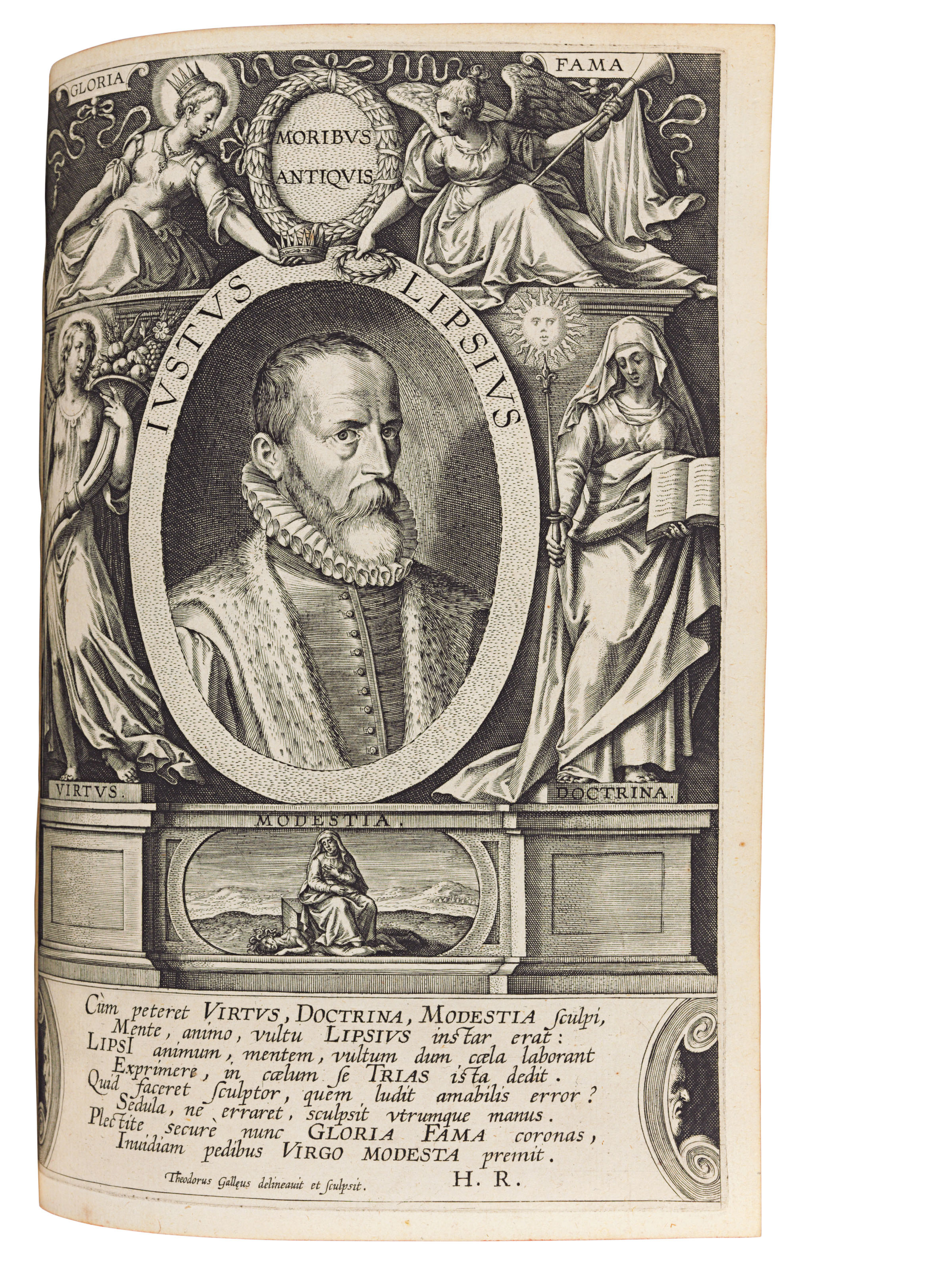 LIPSIUS, Justus (1547-1606). Opera omnia. Antwerp: Plantin, 1621[-1602 ...