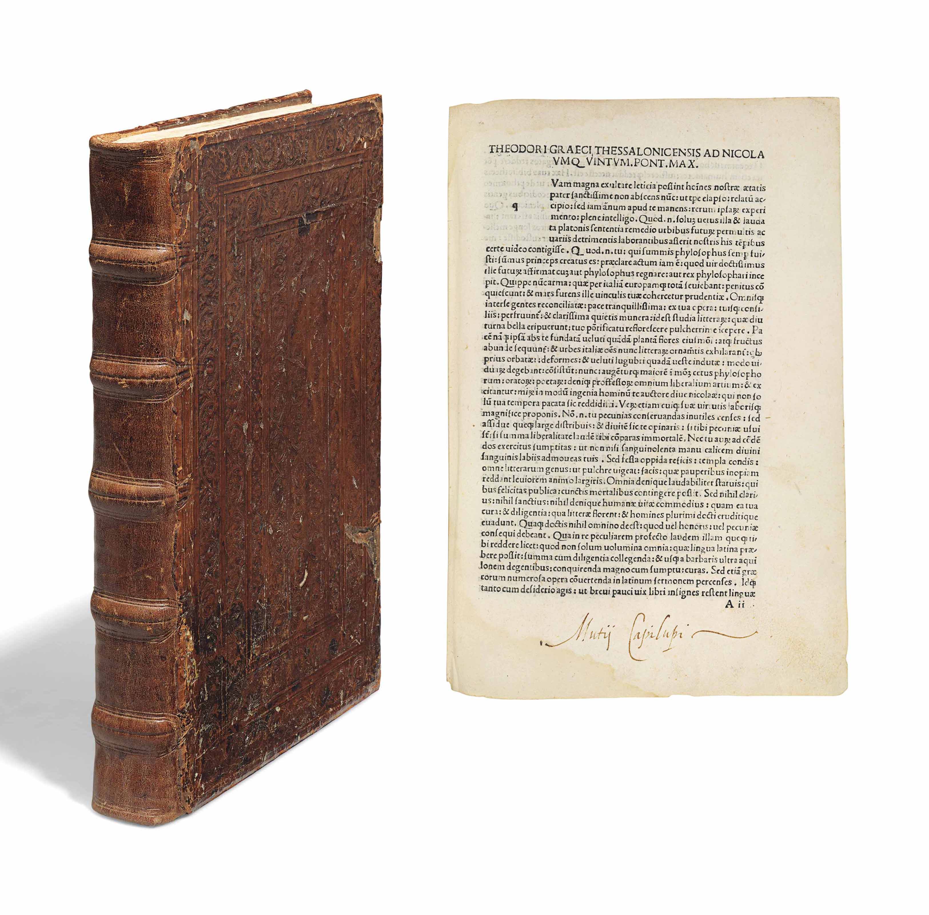 THEOPHRASTUS (c. 371-c. 287 B.C.). De historia et causis plantarum ...