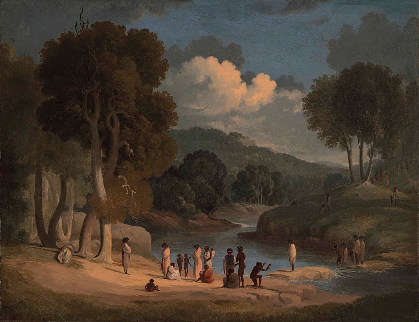 Attributed to Thomas Livingstone Mitchell (1792-1855), "Passage of the ...